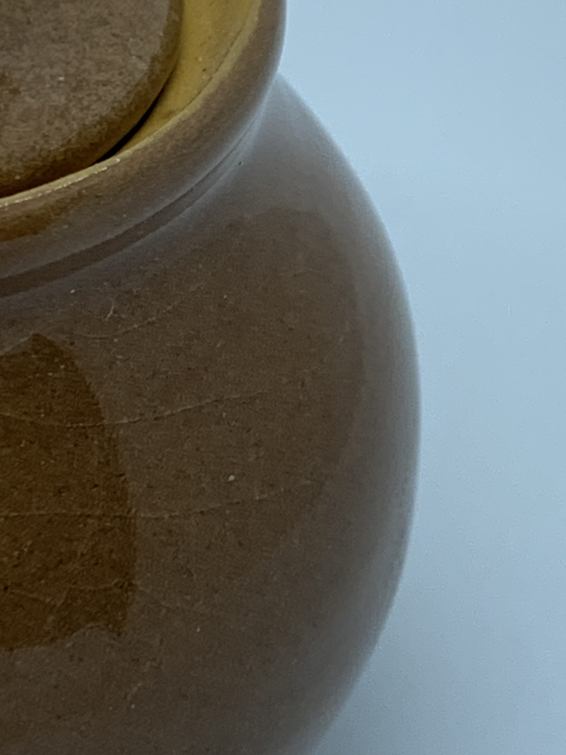 Vintage Martin Boyd Brown Glazed Cruet Set - Vintage Keepsakes