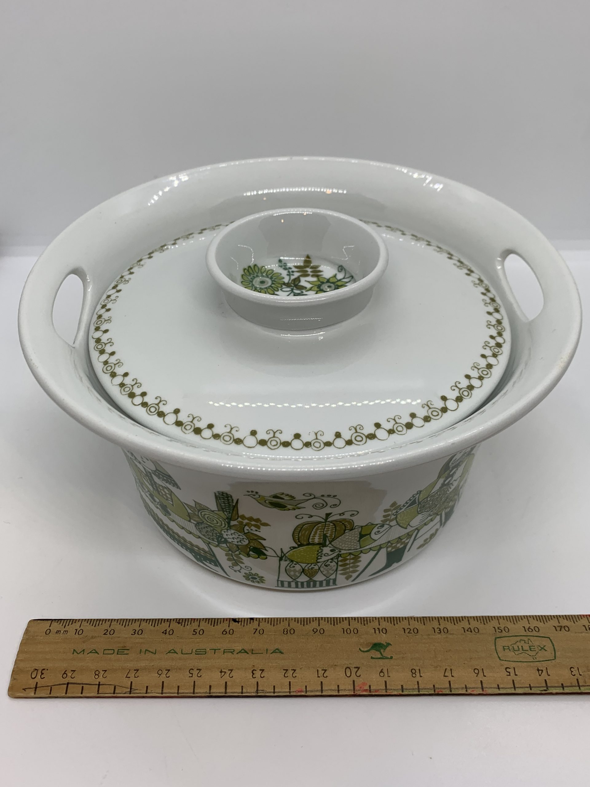 Figgjo Norway Turi Market Design Casserole Dish Pot with Lid - 12001 ...