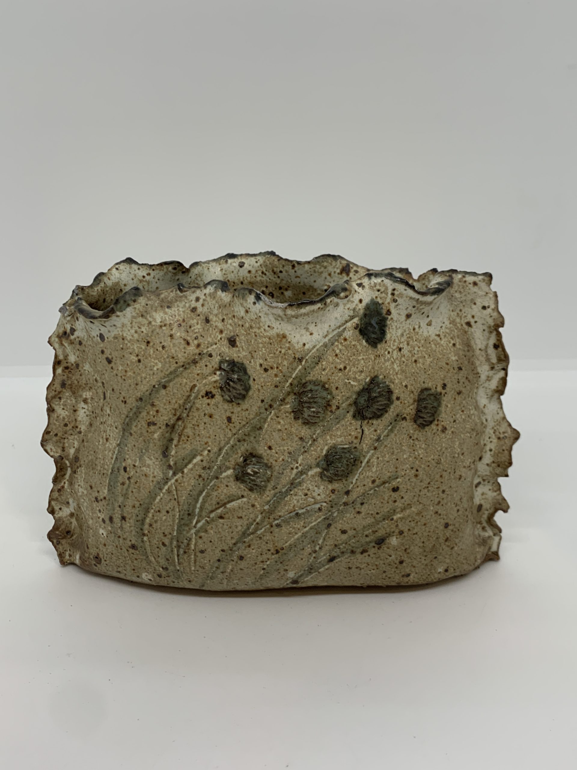 Patricia Webster Pottery Pocket Vase 11cm high - Vintage Keepsakes