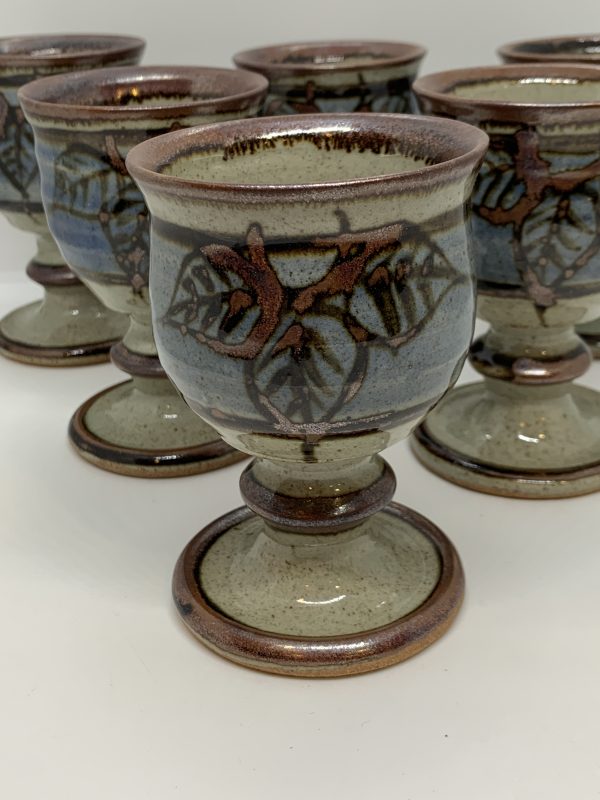 Stoneware Goblet - Vintage Keepsakes