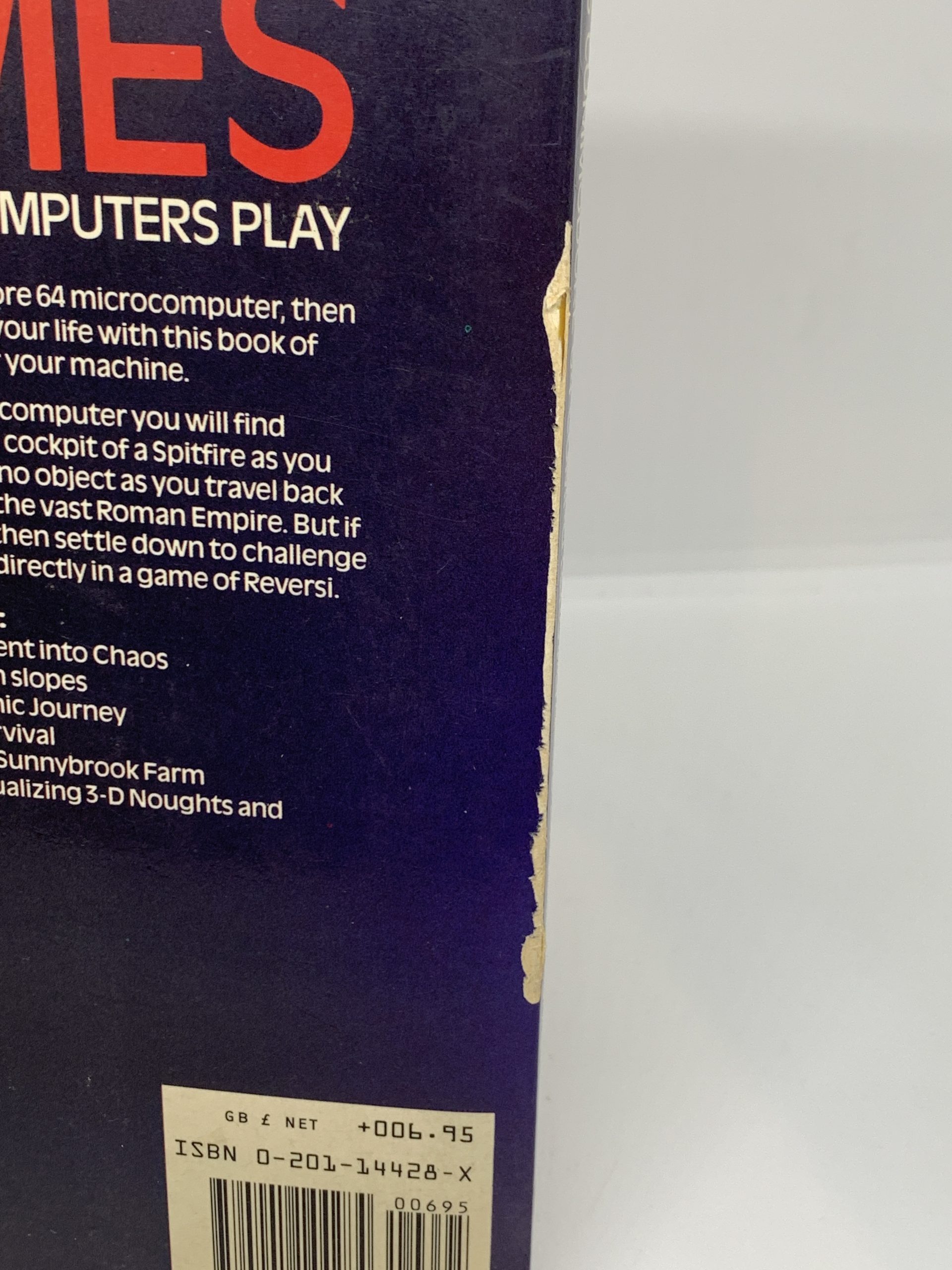 Games Commodore 64 Computers Play Book (Robert Young and Roger Bush ...