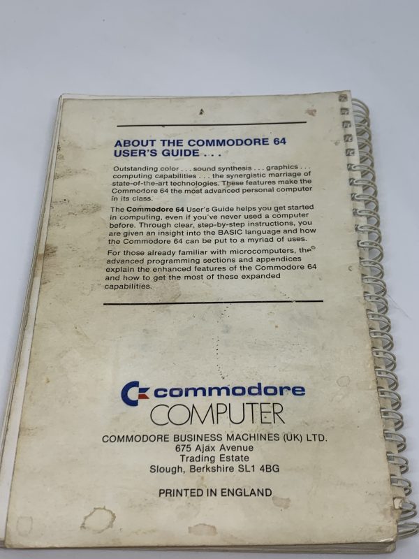 Commodore 64 Micro Computer User Manual - Vintage Keepsakes