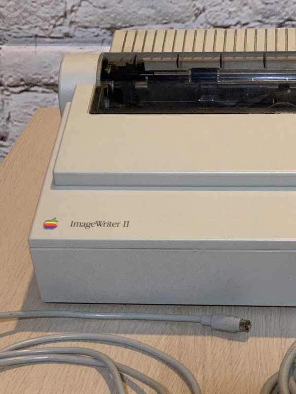 Vintage Apple ImageWriter II Dot Matrix Printer - Vintage Keepsakes