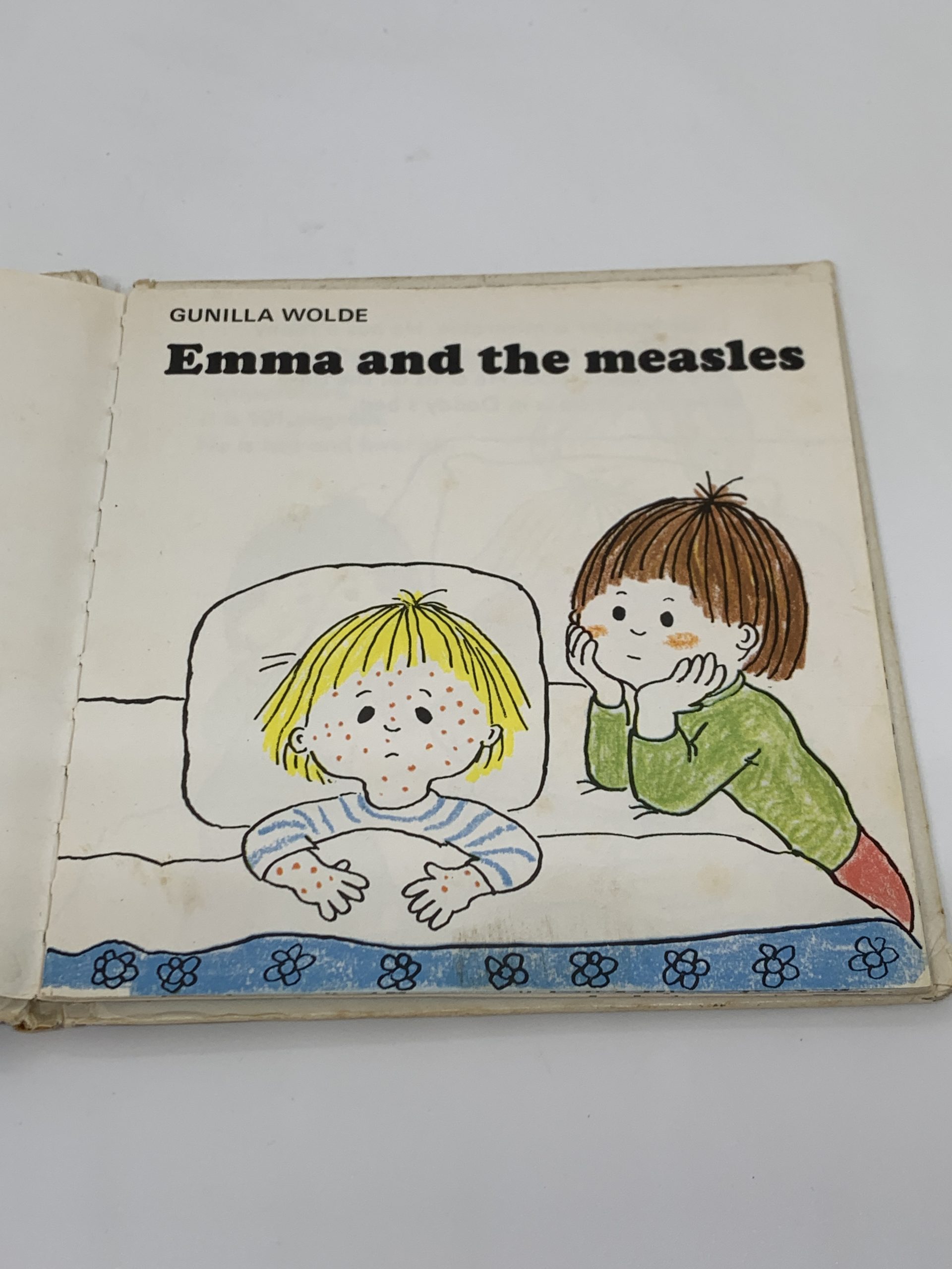 Emma and the Measles - Gunilla Wolde - Vintage Keepsakes
