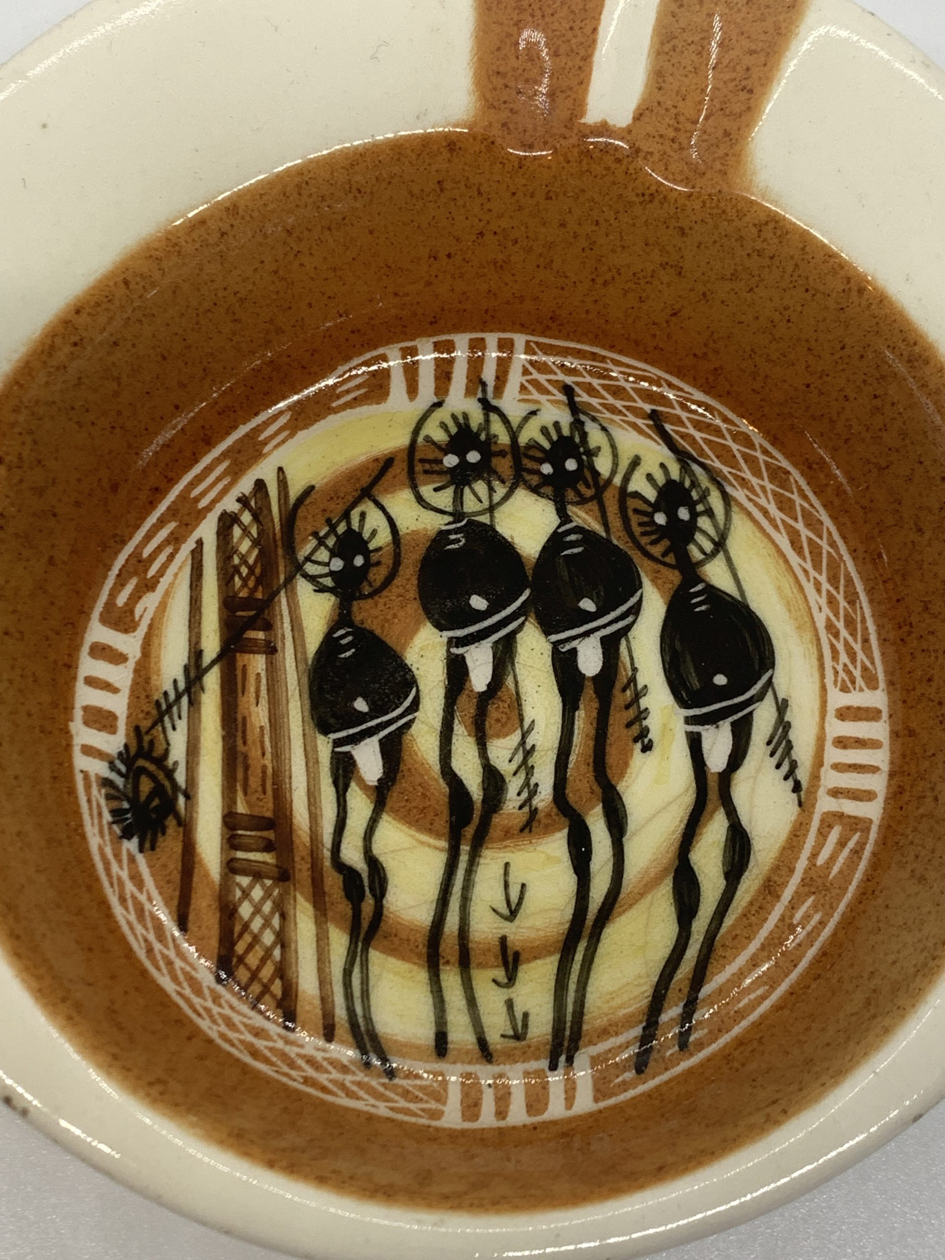 Studio Anna Ashtray - Aboriginal Themes - Vintage Keepsakes