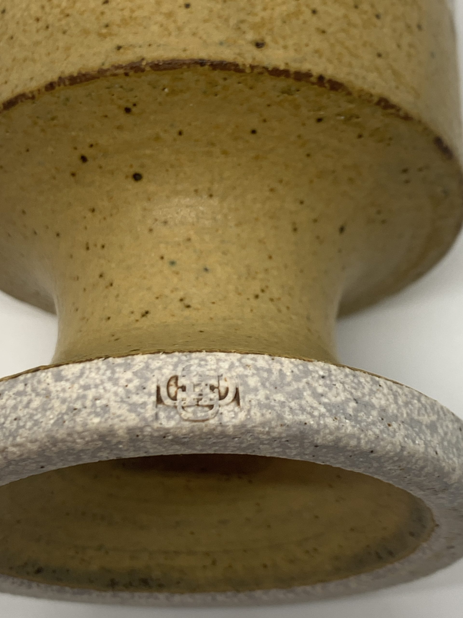 Derek Smith Australian Studio Pottery Goblet - Vintage Keepsakes