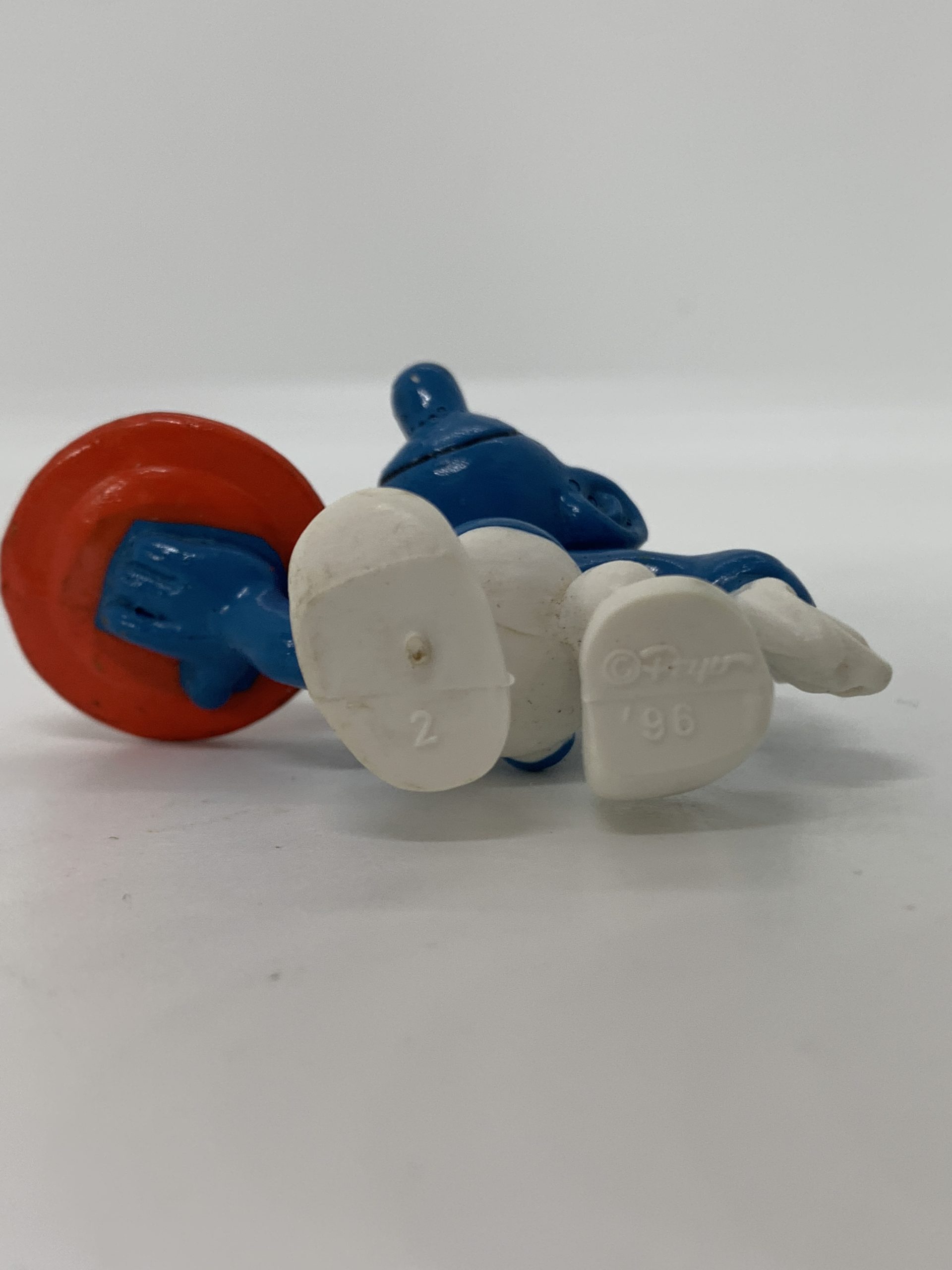 Smurf Milkshake Waiter - Peyo 1996 - Vintage Keepsakes