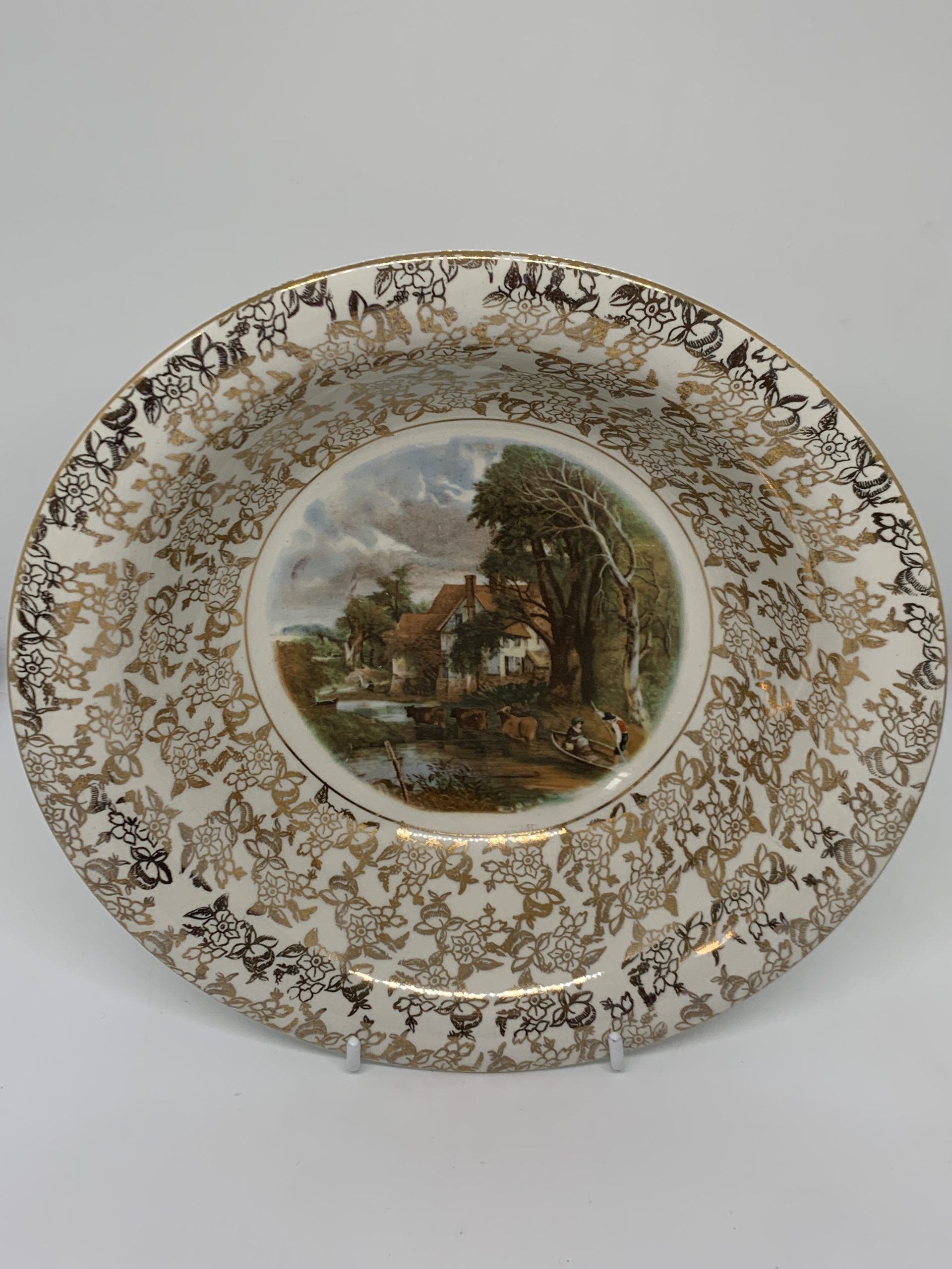 Nelson Ware Bowl - Constable Valley Farm 24cm - Vintage Keepsakes