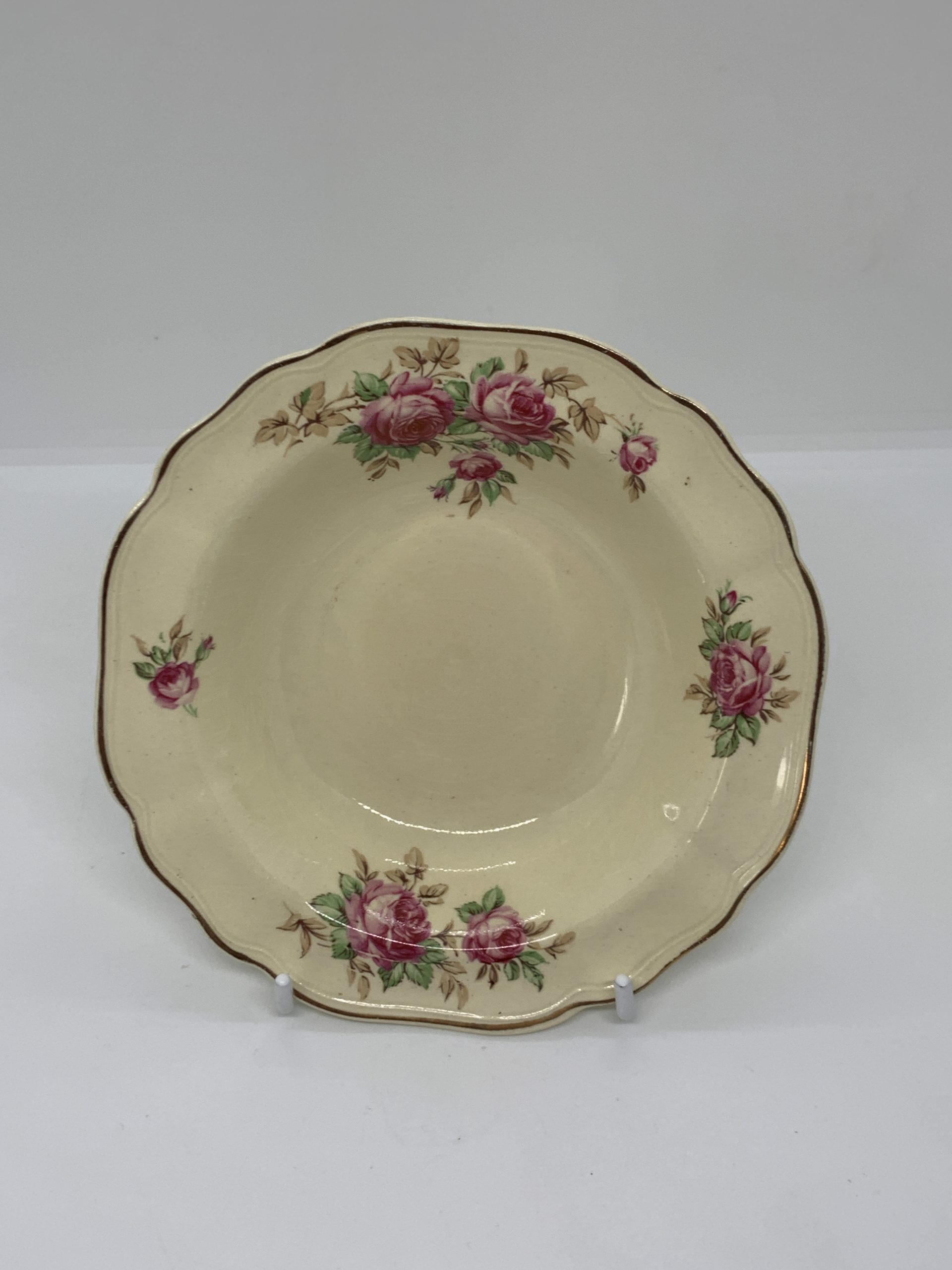 Vintage Meakin Sunshine Small Bowl 16cm - with Floral Pattern - Vintage ...