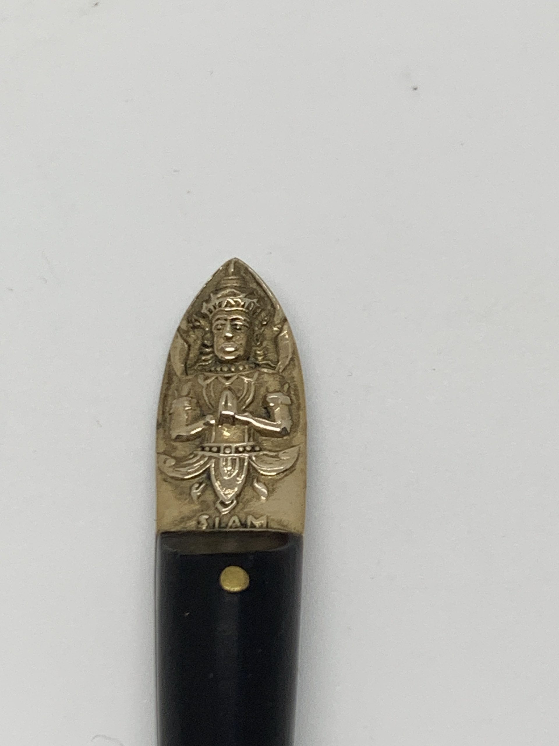 6 x Siam Coffee Spoons in Case - Vintage Keepsakes