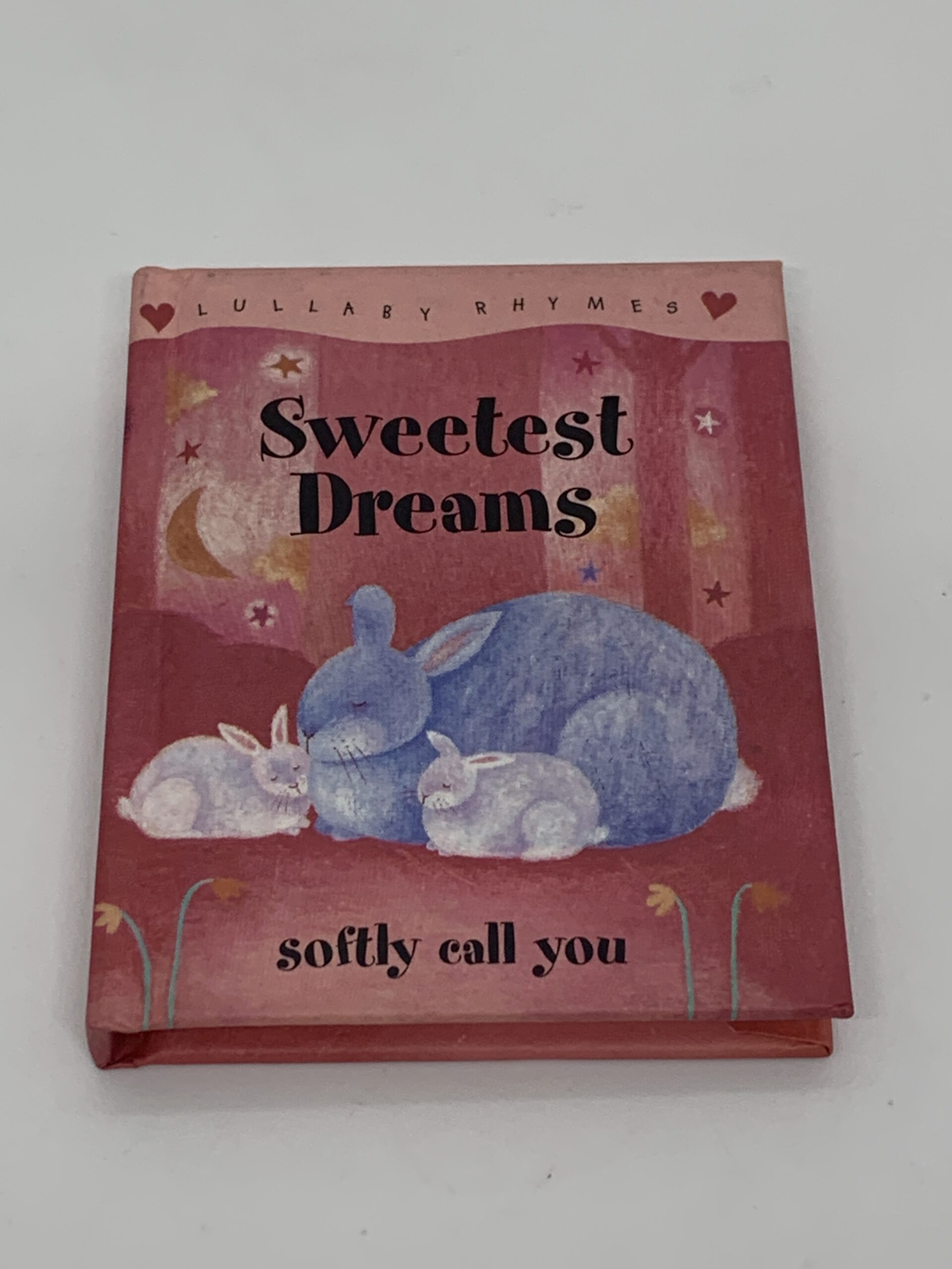 Lullaby Rhymes Sweetest Dreams Mini Book - Vintage Keepsakes