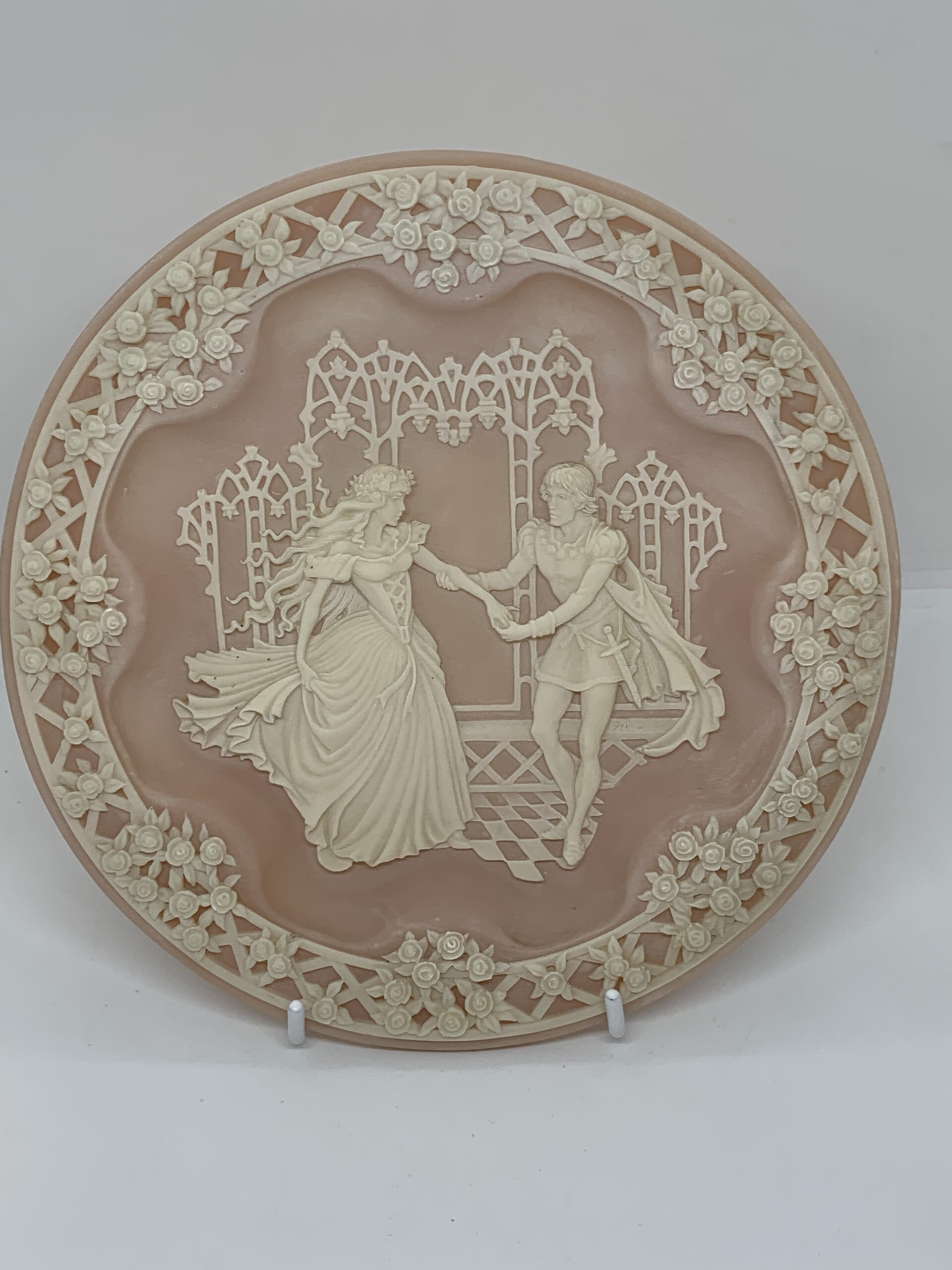 Bradford Exchange Shakespearean Lovers Hamlet and Ophelia Cameoware ...