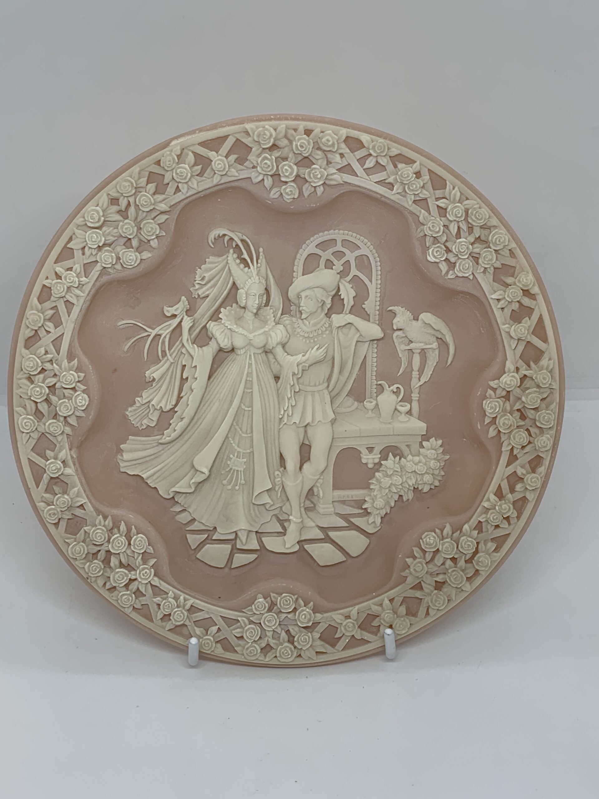 Bradford Exchange Shakespearean Lovers Benedick and Beatrice Cameoware ...