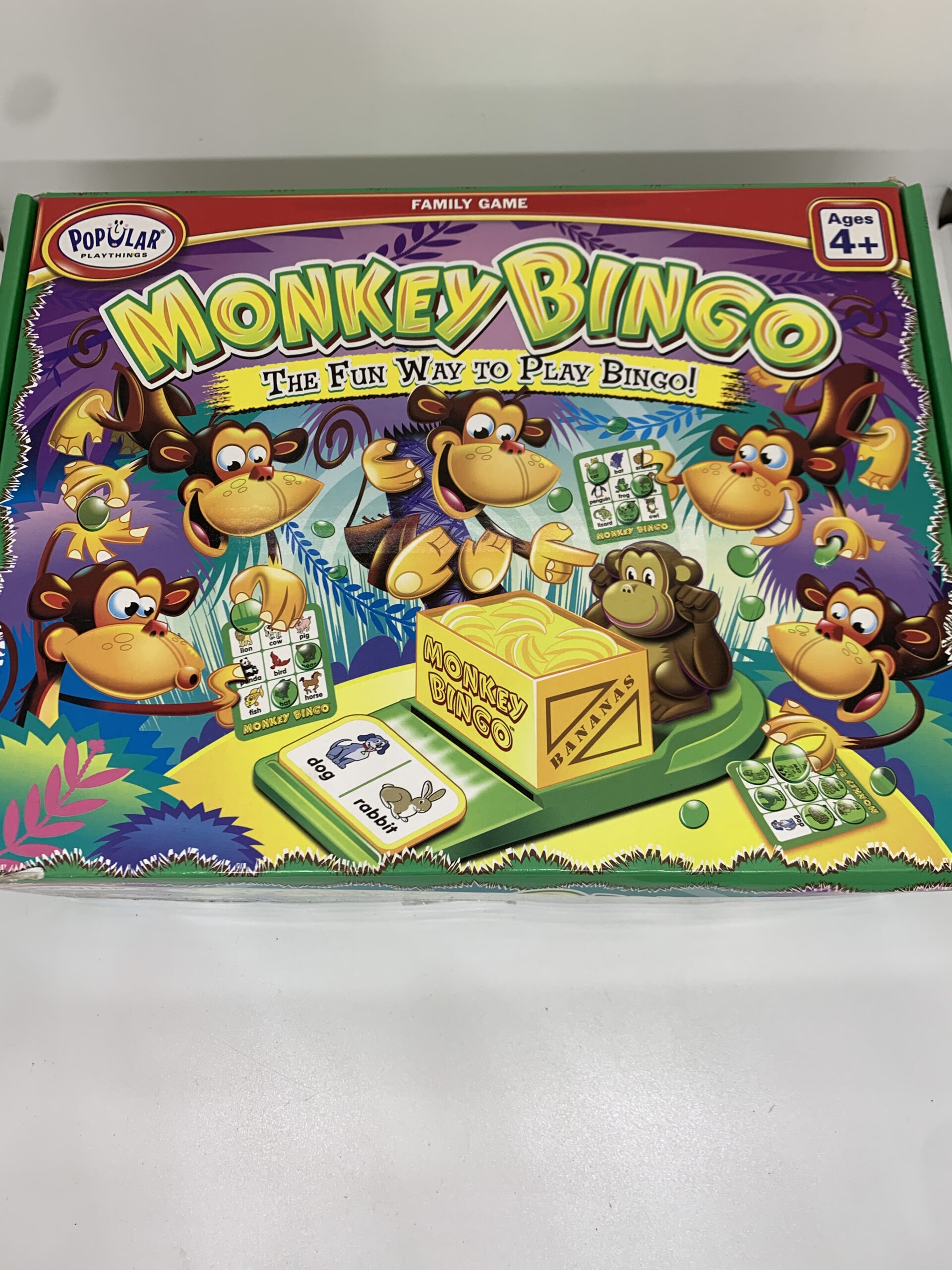 Popular Playthings Monkey Bingo - Vintage Keepsakes
