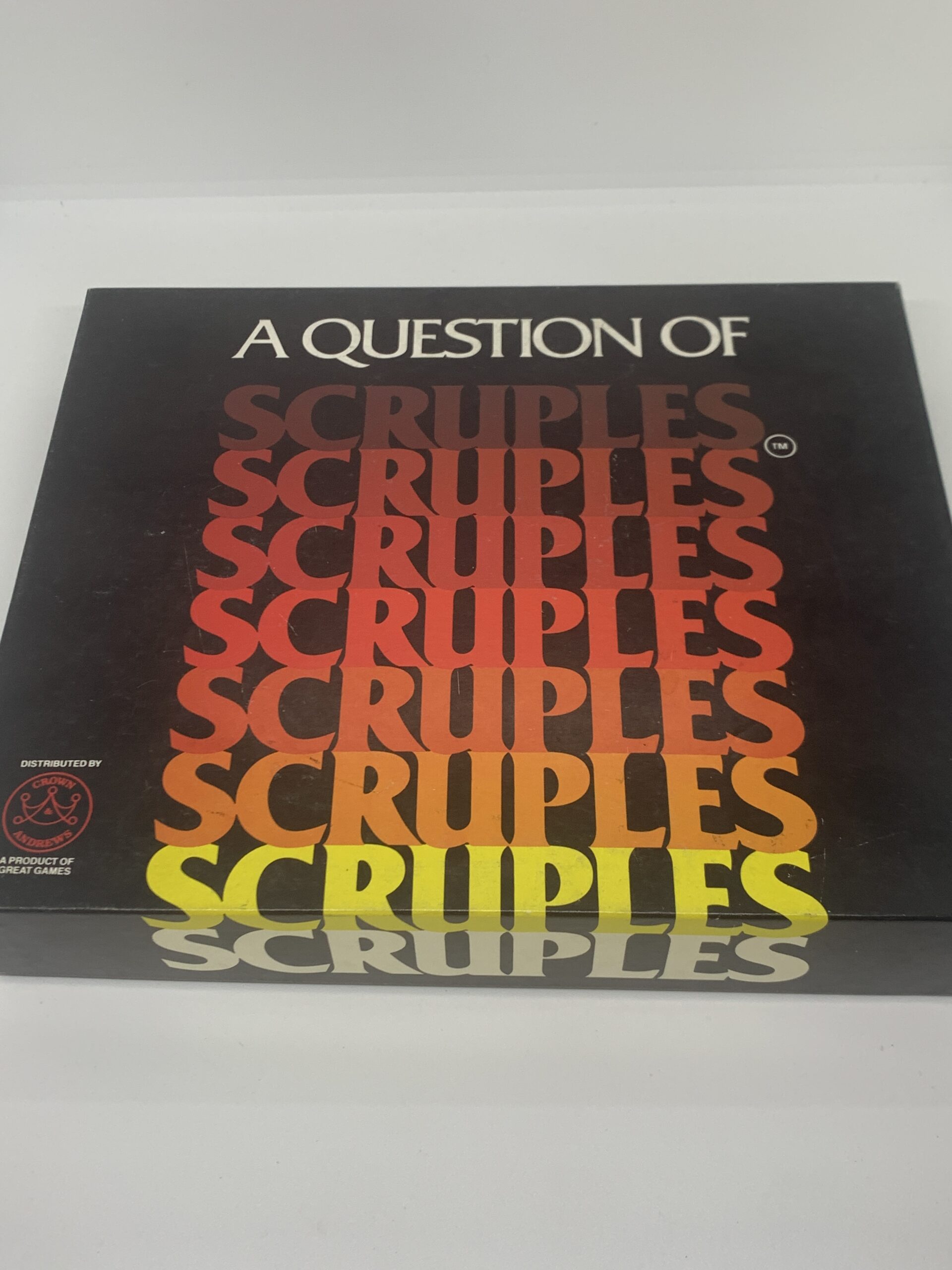 A Question of Scruples Board Game - Vintage Keepsakes