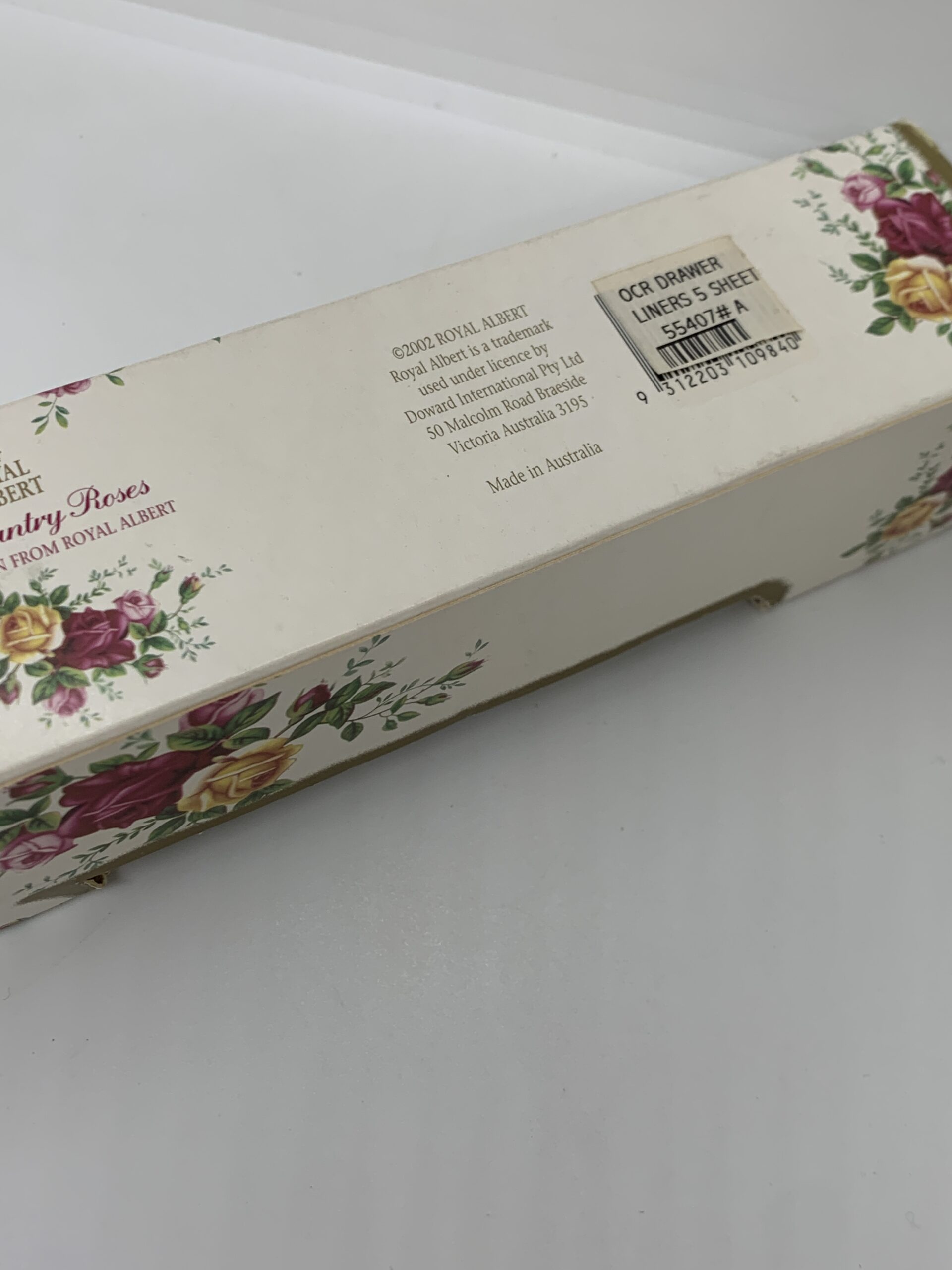 Old Country Roses Drawer Liners - Vintage Keepsakes