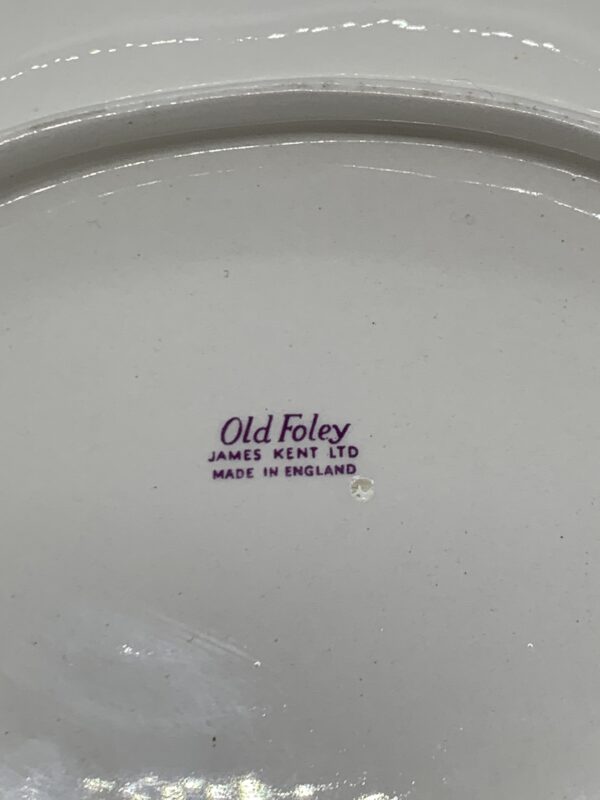 Vintage Old Foley James Kent Bowl 30x25cm - Vintage Keepsakes