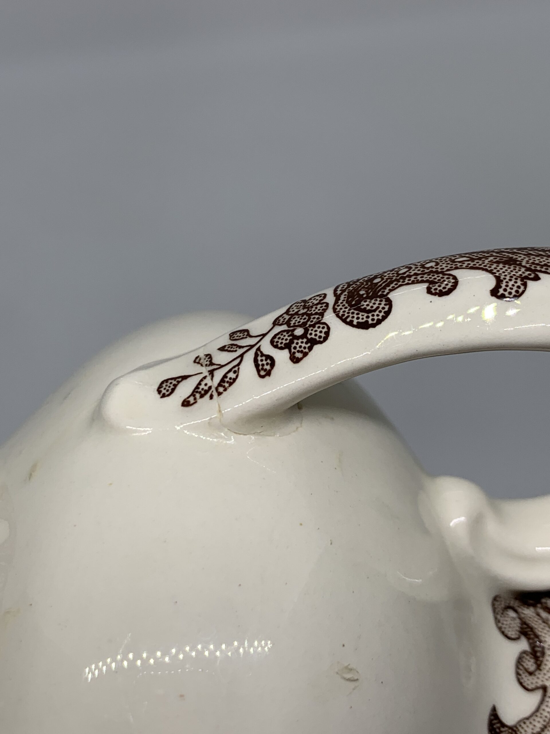 Royal Worcester Palissy Game Pattern China Cream Jug - Vintage Keepsakes