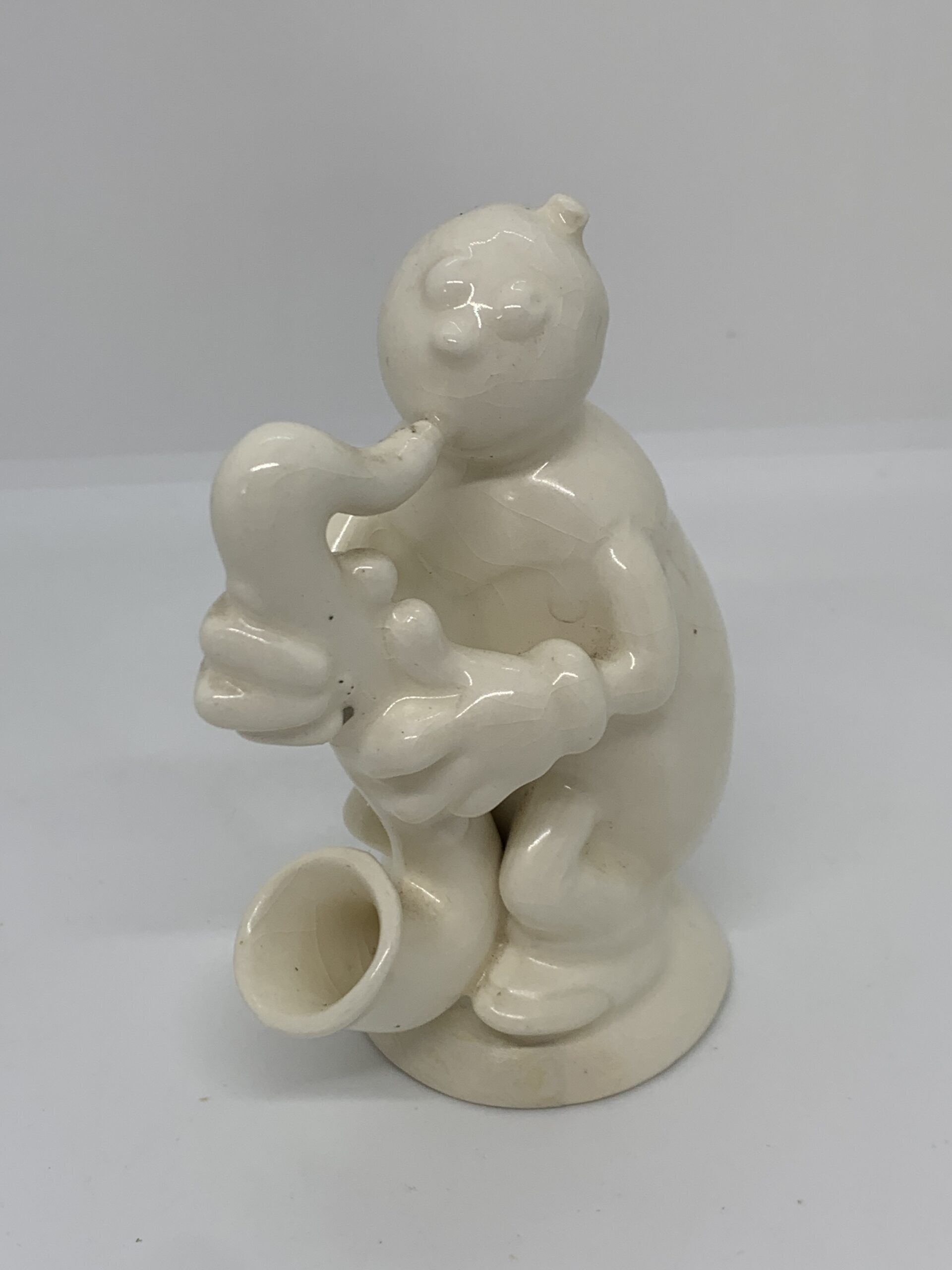 Ladybird Porcelain Musician 12cm high Saxophone - Vintage Keepsakes