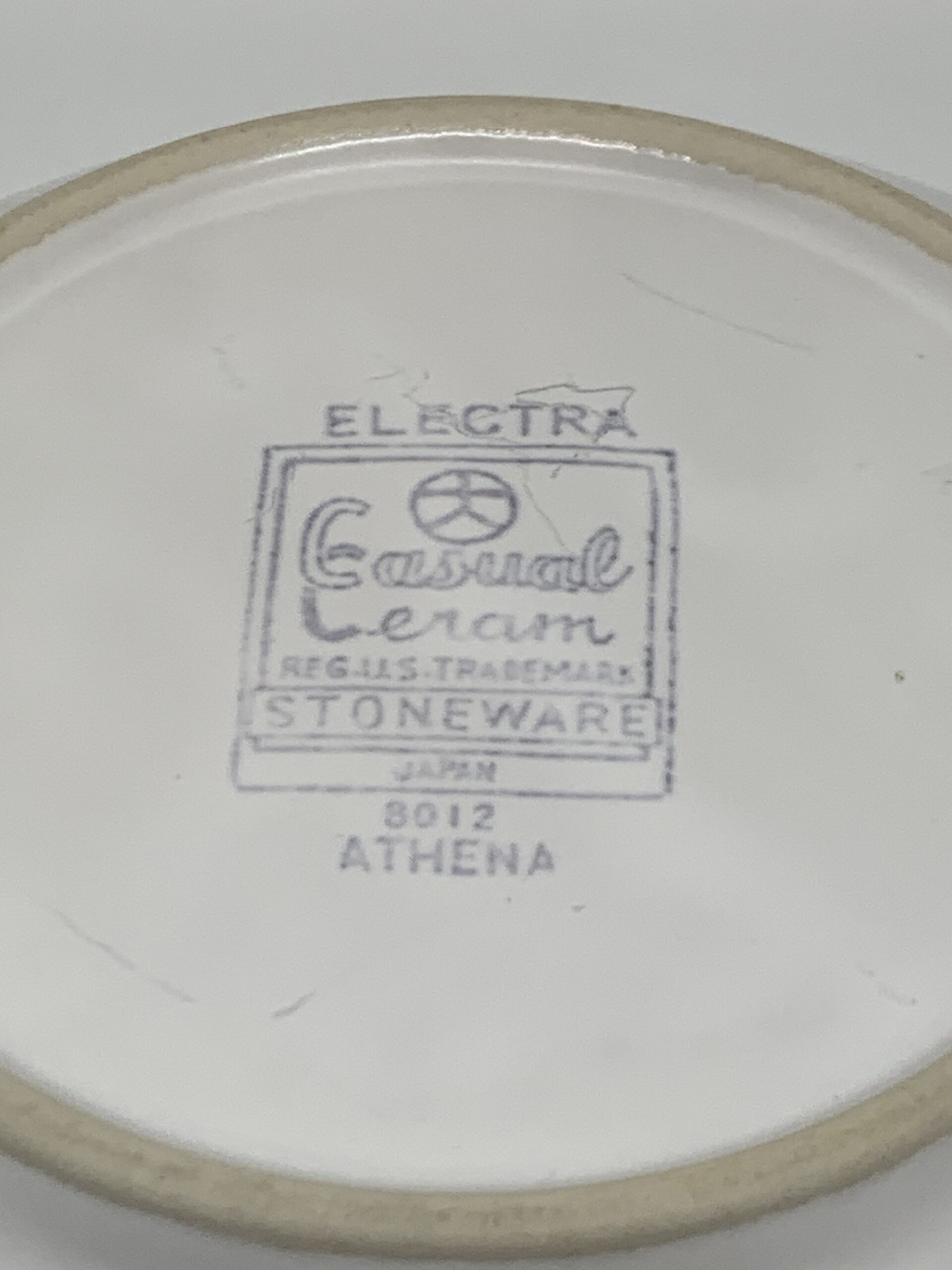 Electra Casual Ceram Stoneware - Athena - Bowl 25cm - Vintage Keepsakes