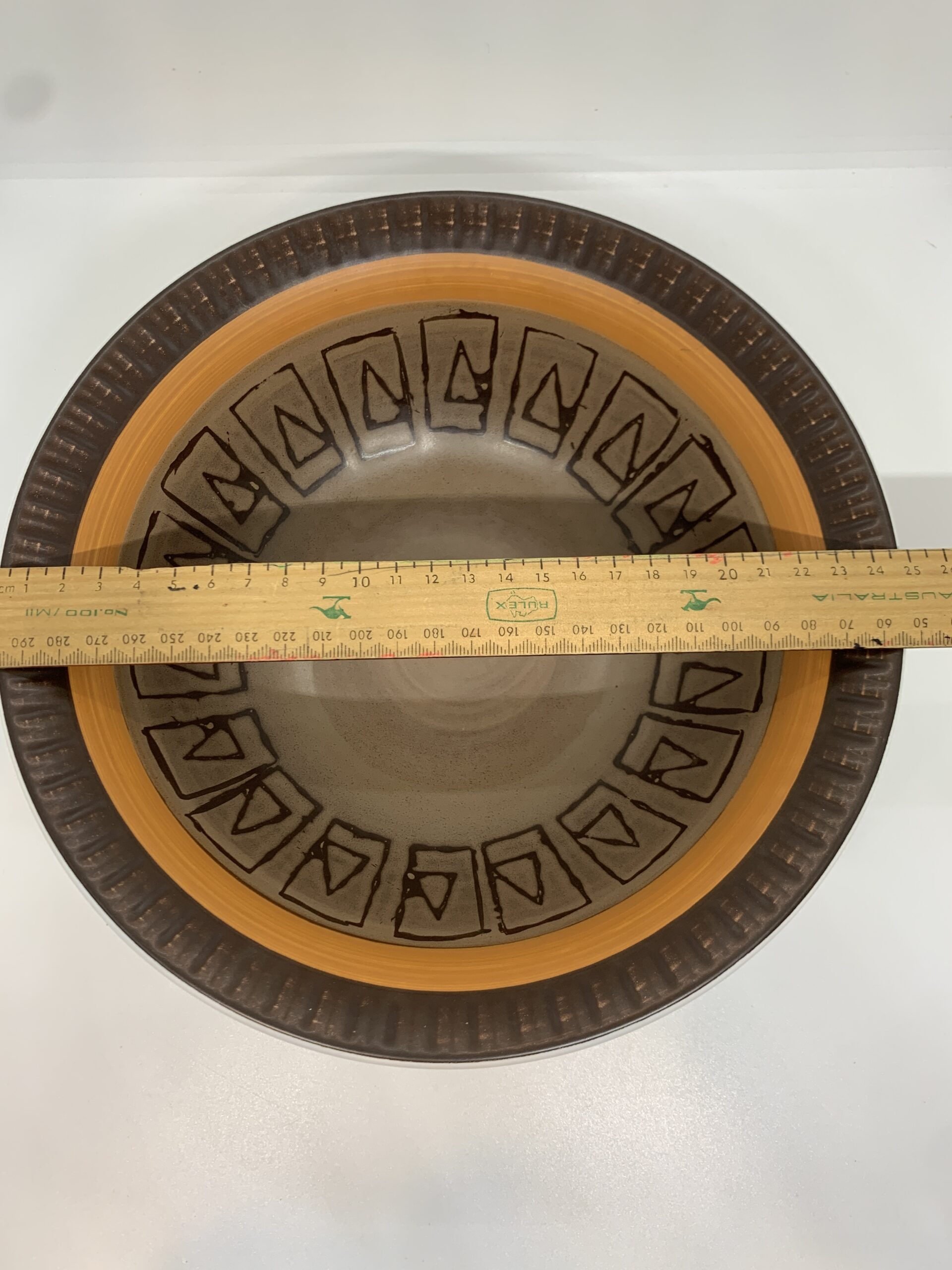 Electra Casual Ceram Stoneware - Athena - Bowl 25cm - Vintage Keepsakes