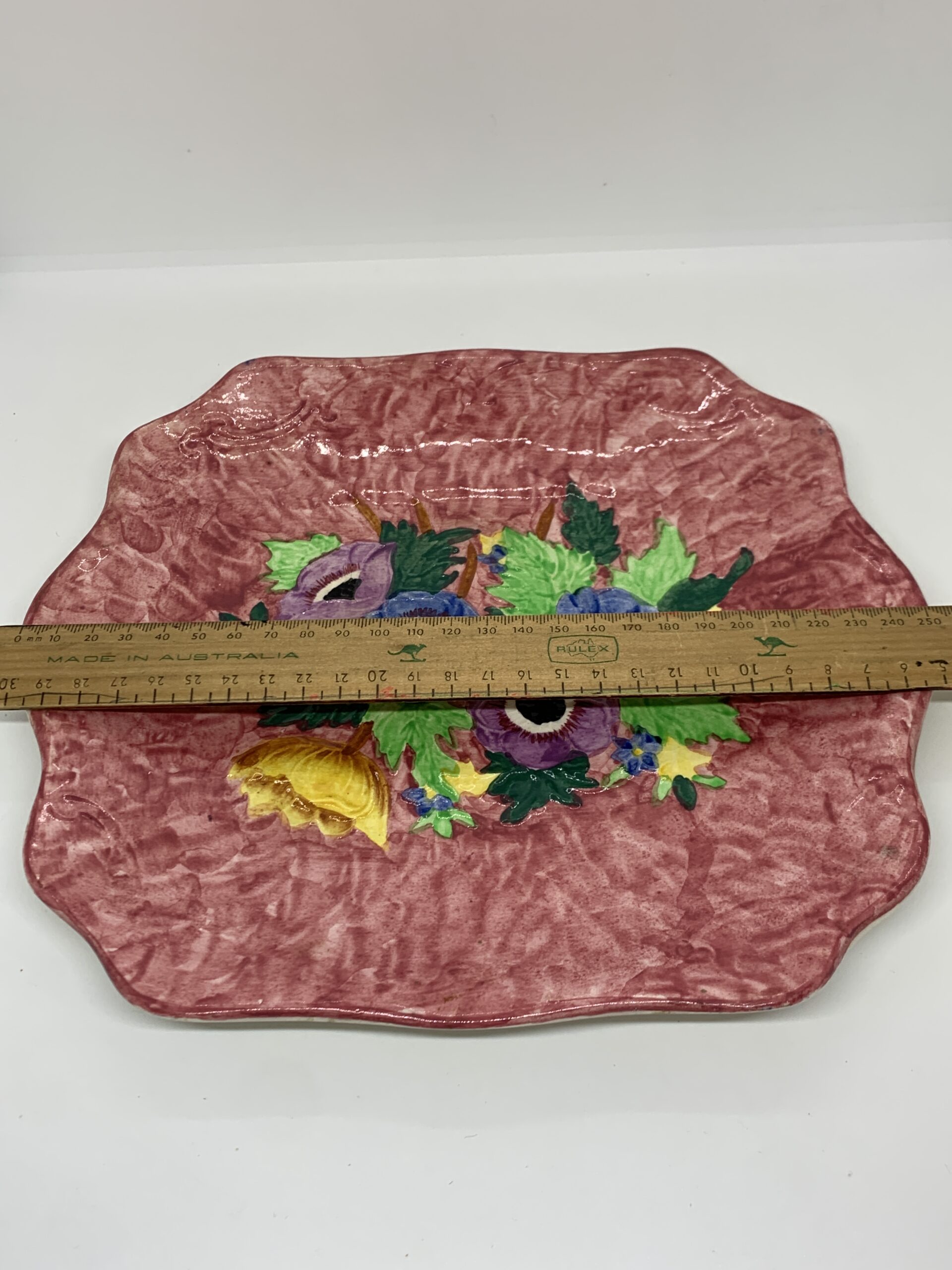 Maling Ware Plate 24cm 4534 - Vintage Keepsakes