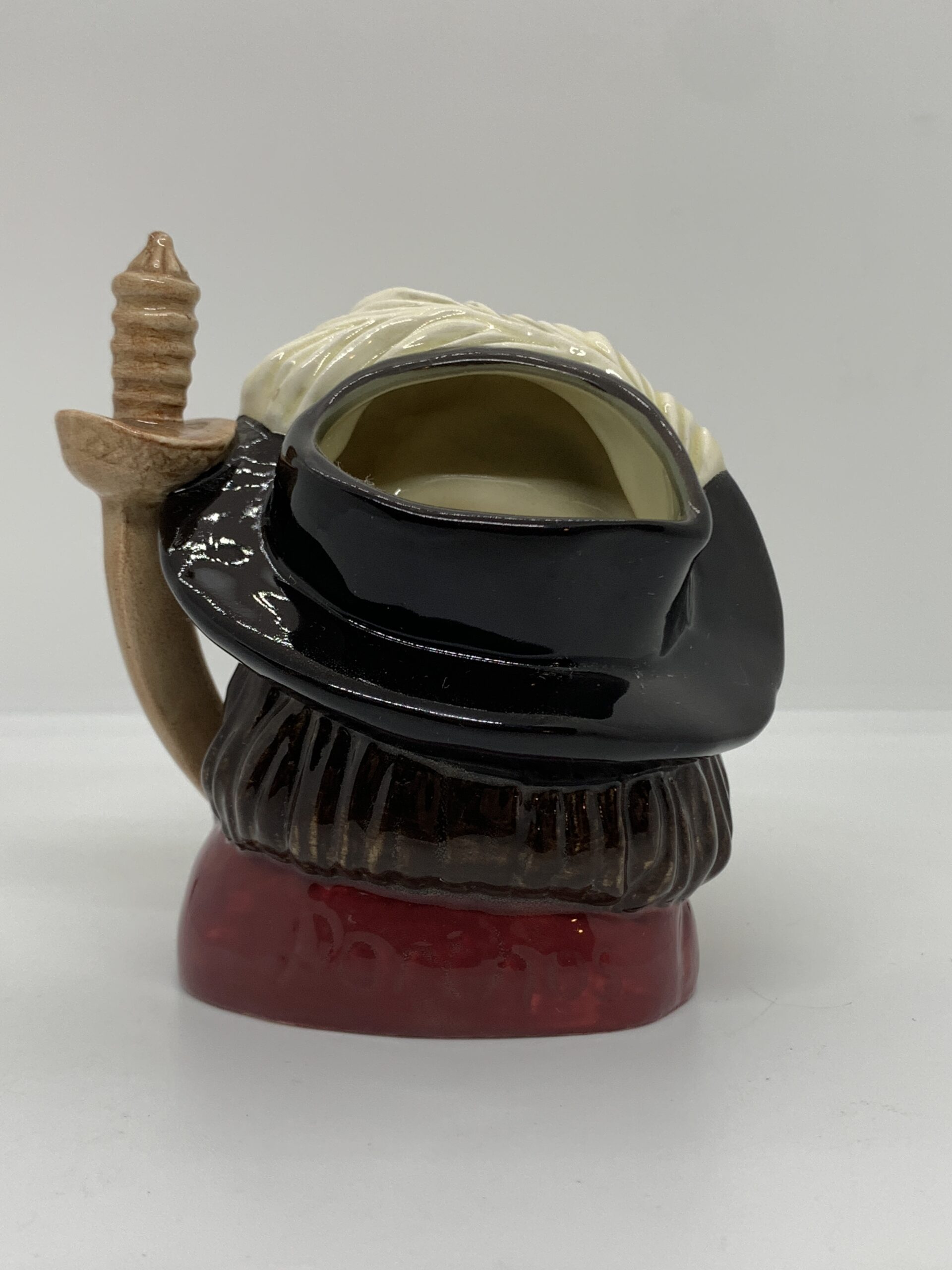 Royal Doulton Character Jug Medium Porthos - Vintage Keepsakes