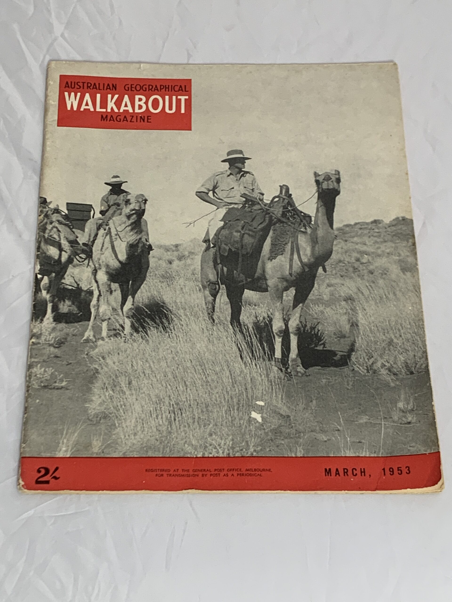 Australian Geographical Walkabout Magazine March 1953 - Vintage Keepsakes