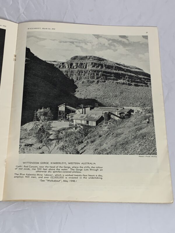 Australian Geographical Walkabout Magazine March 1953 - Vintage Keepsakes