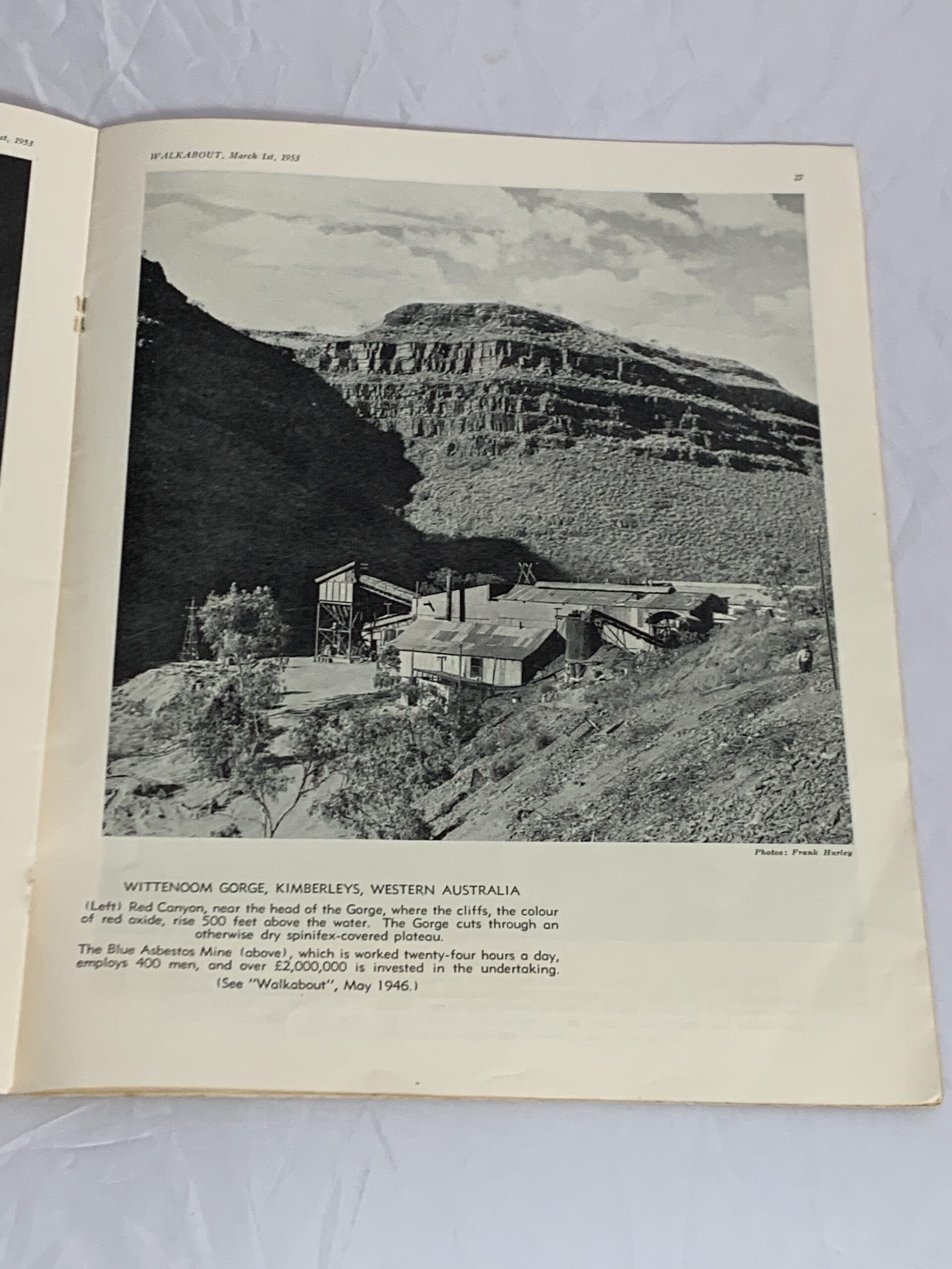 Australian Geographical Walkabout Magazine March 1953 - Vintage Keepsakes