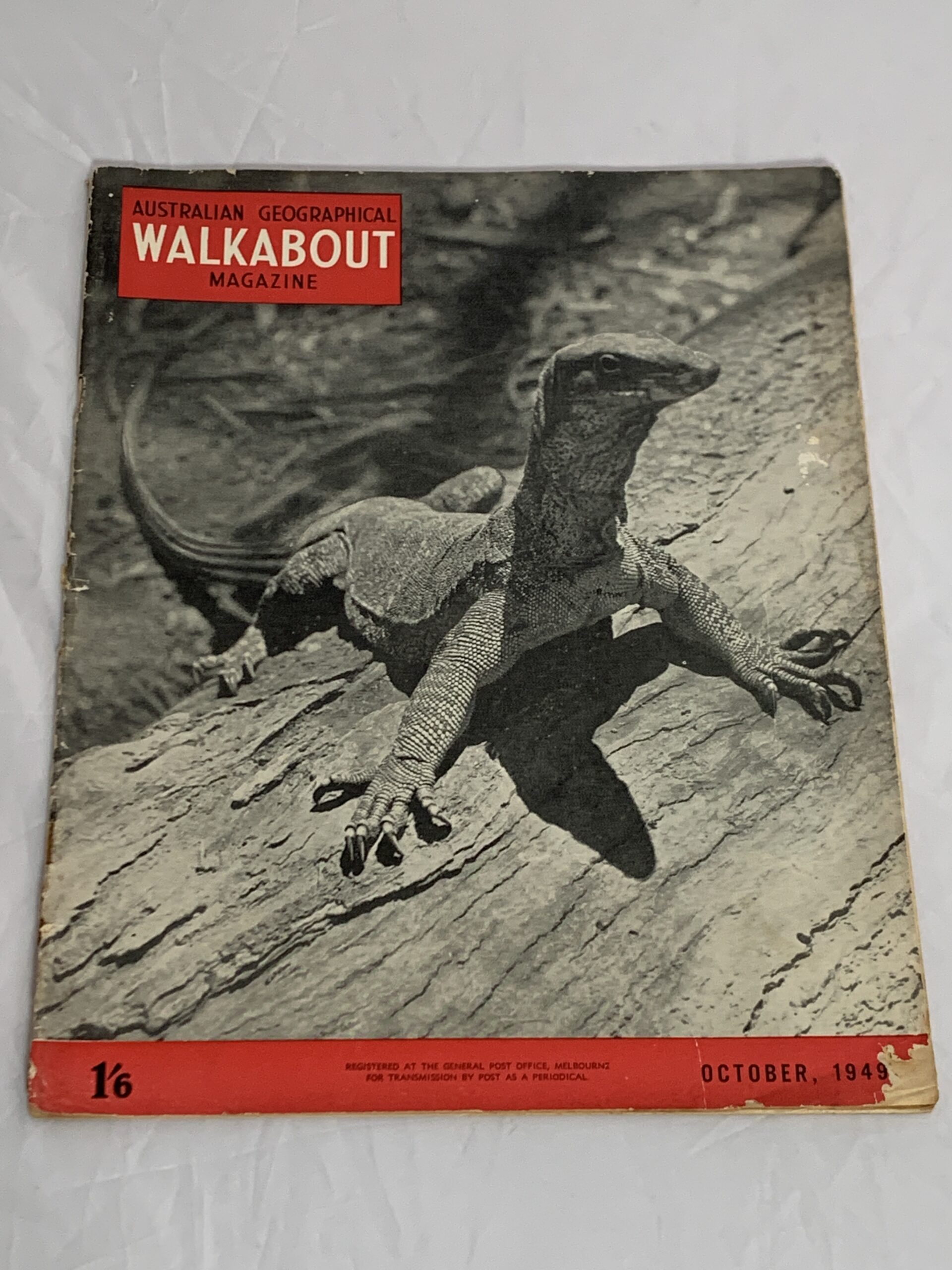 Australian Geographical Walkabout Magazine October 1949 - Vintage Keepsakes