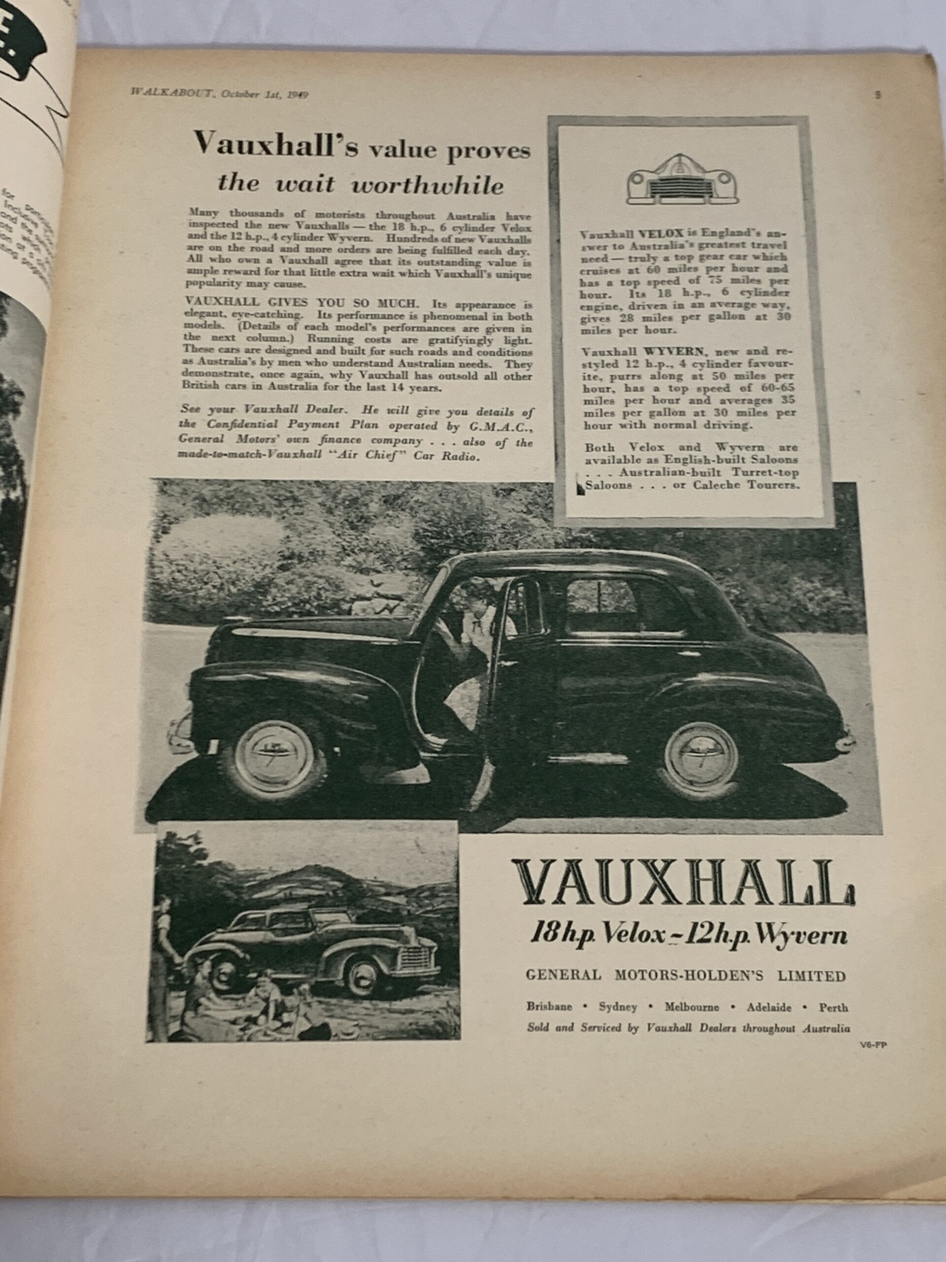 Australian Geographical Walkabout Magazine October 1949 - Vintage Keepsakes