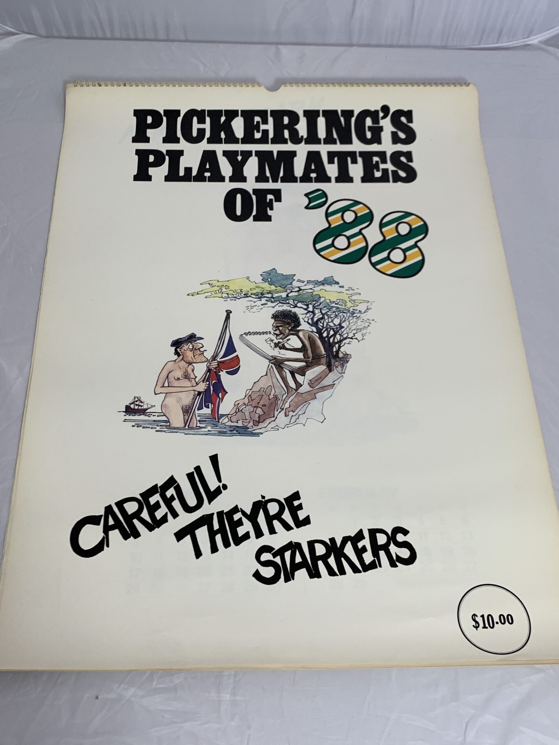 Pickerings Playmates of 88 Calender - Vintage Keepsakes