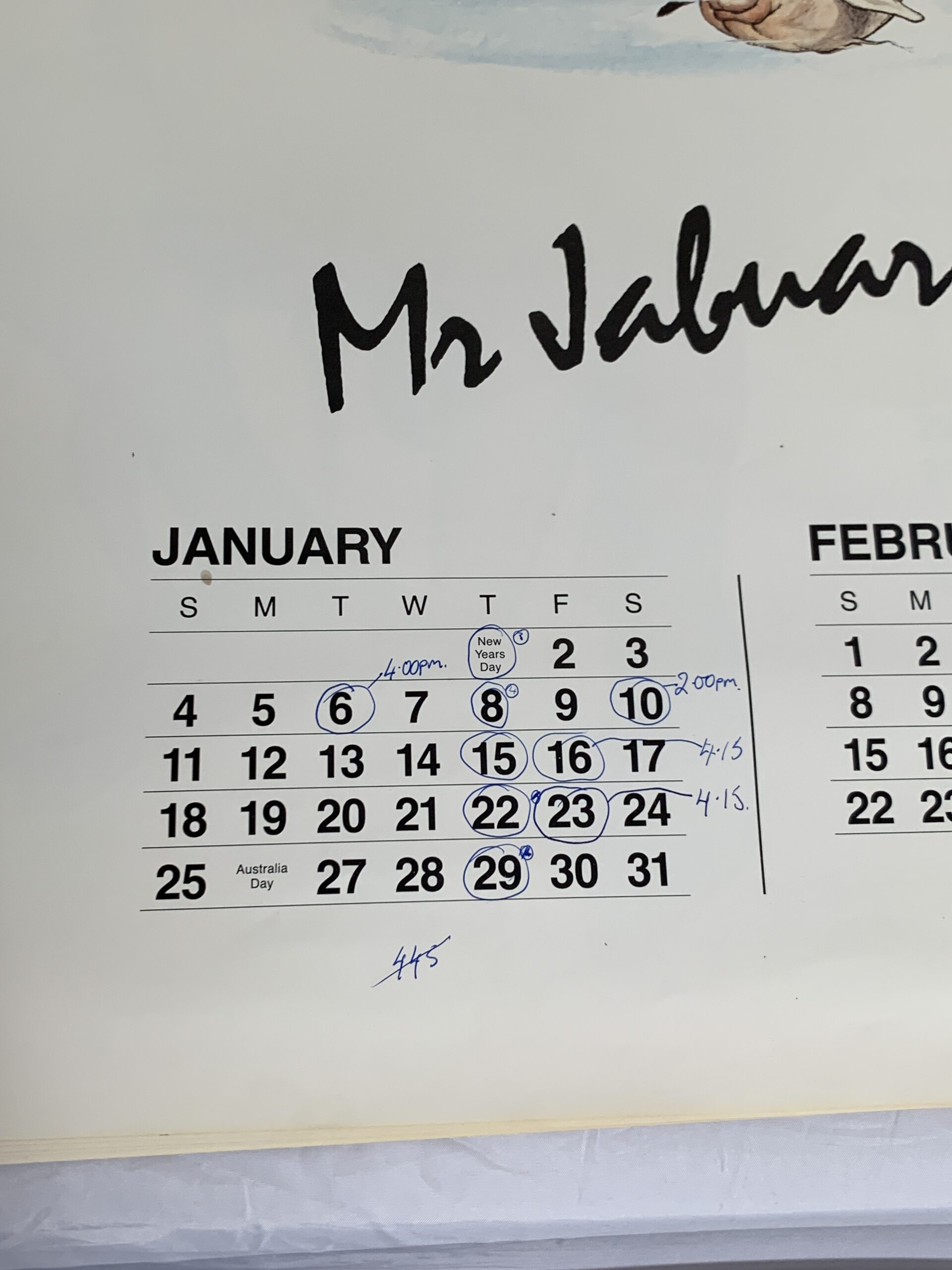 Pickerings Playmates of 87 Calender - Vintage Keepsakes