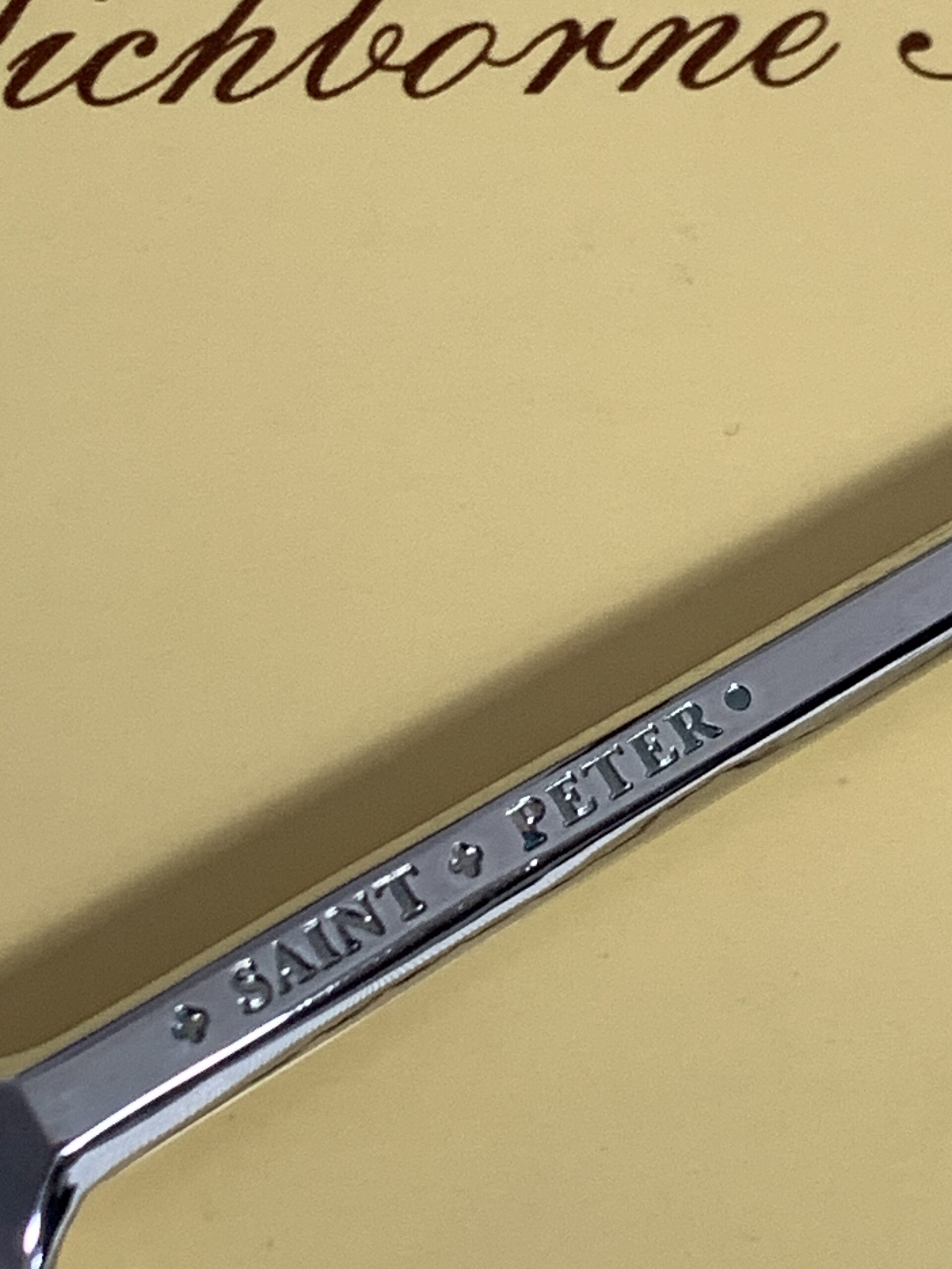 1985 boxed The Heritage Collection - The Tichborne Spoons 12 Silver ...