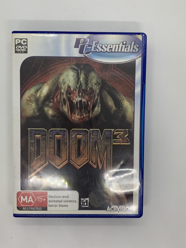 PC Essentials Doom 3 Game CD - Activision - Vintage Keepsakes