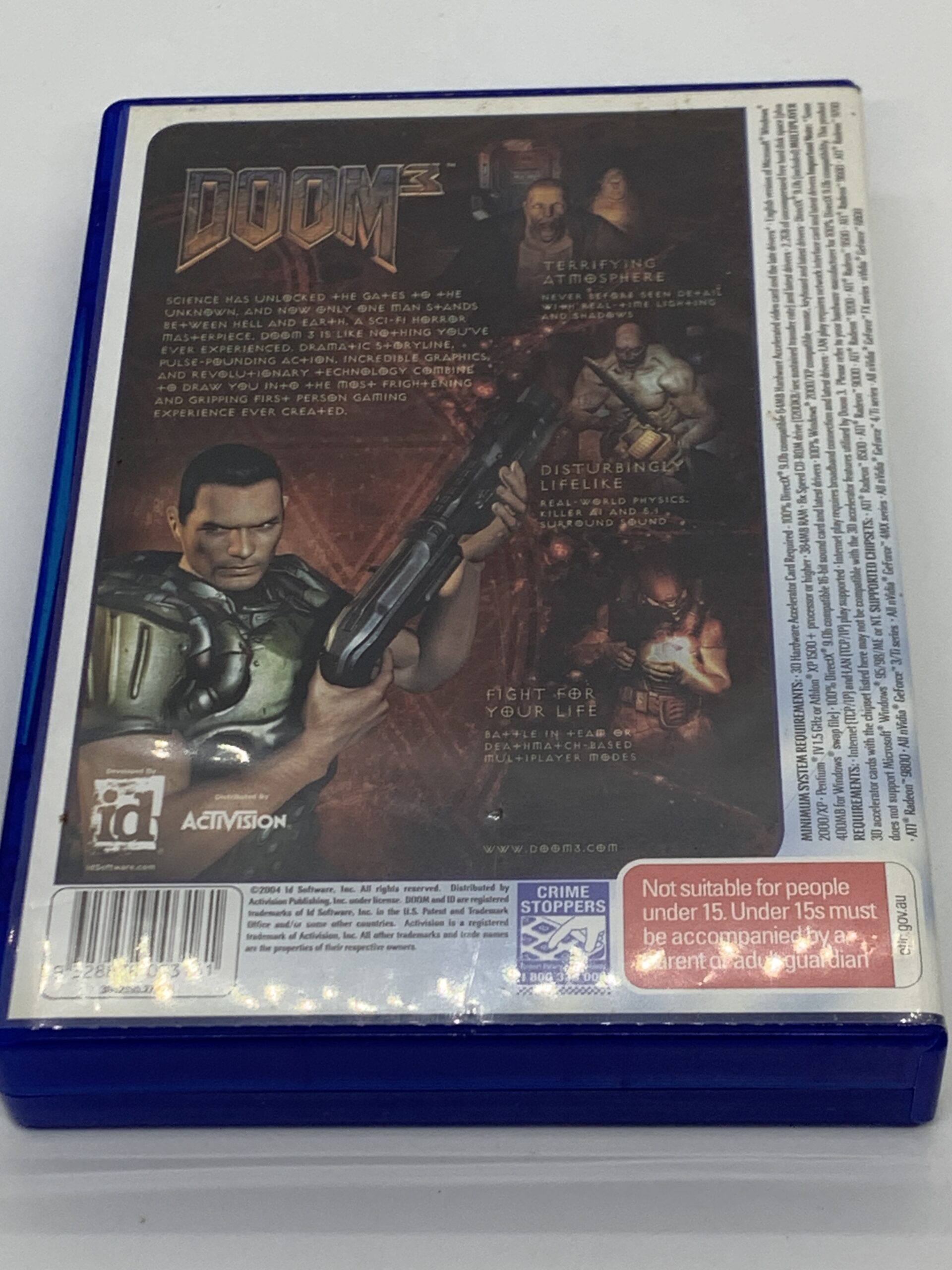 PC Essentials Doom 3 Game CD - Activision - Vintage Keepsakes