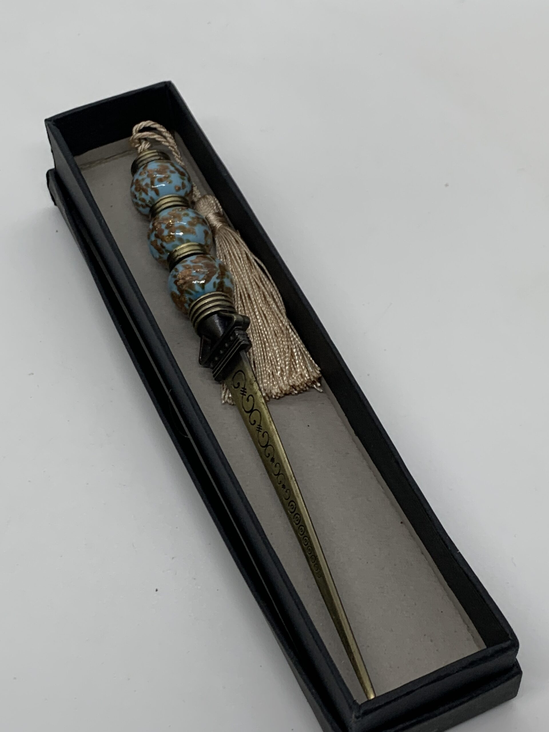 Unity Gifts Letter Opener with Ornate Top in box 20cm - Vintage Keepsakes