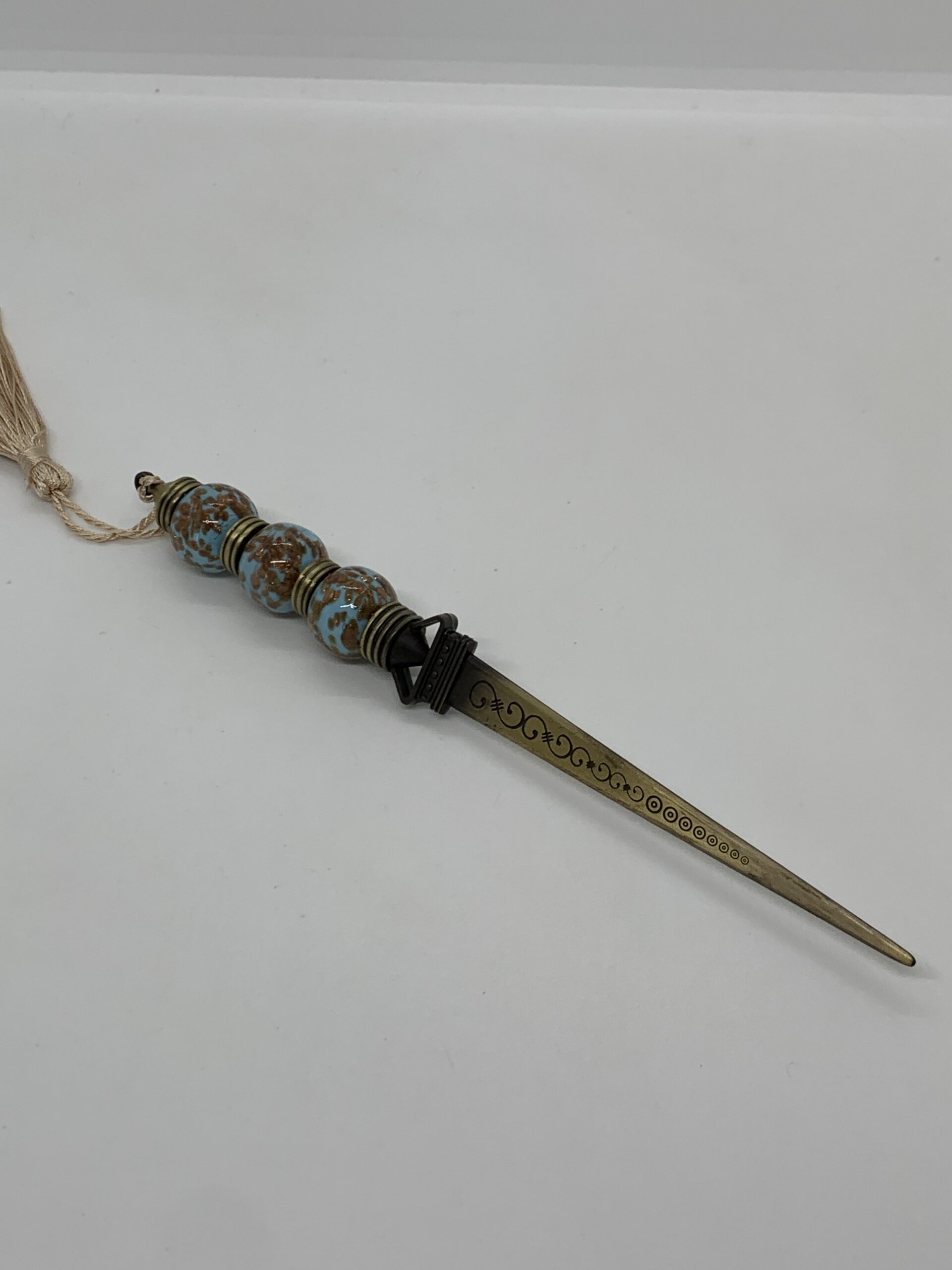 Unity Gifts Letter Opener with Ornate Top in box 20cm - Vintage Keepsakes