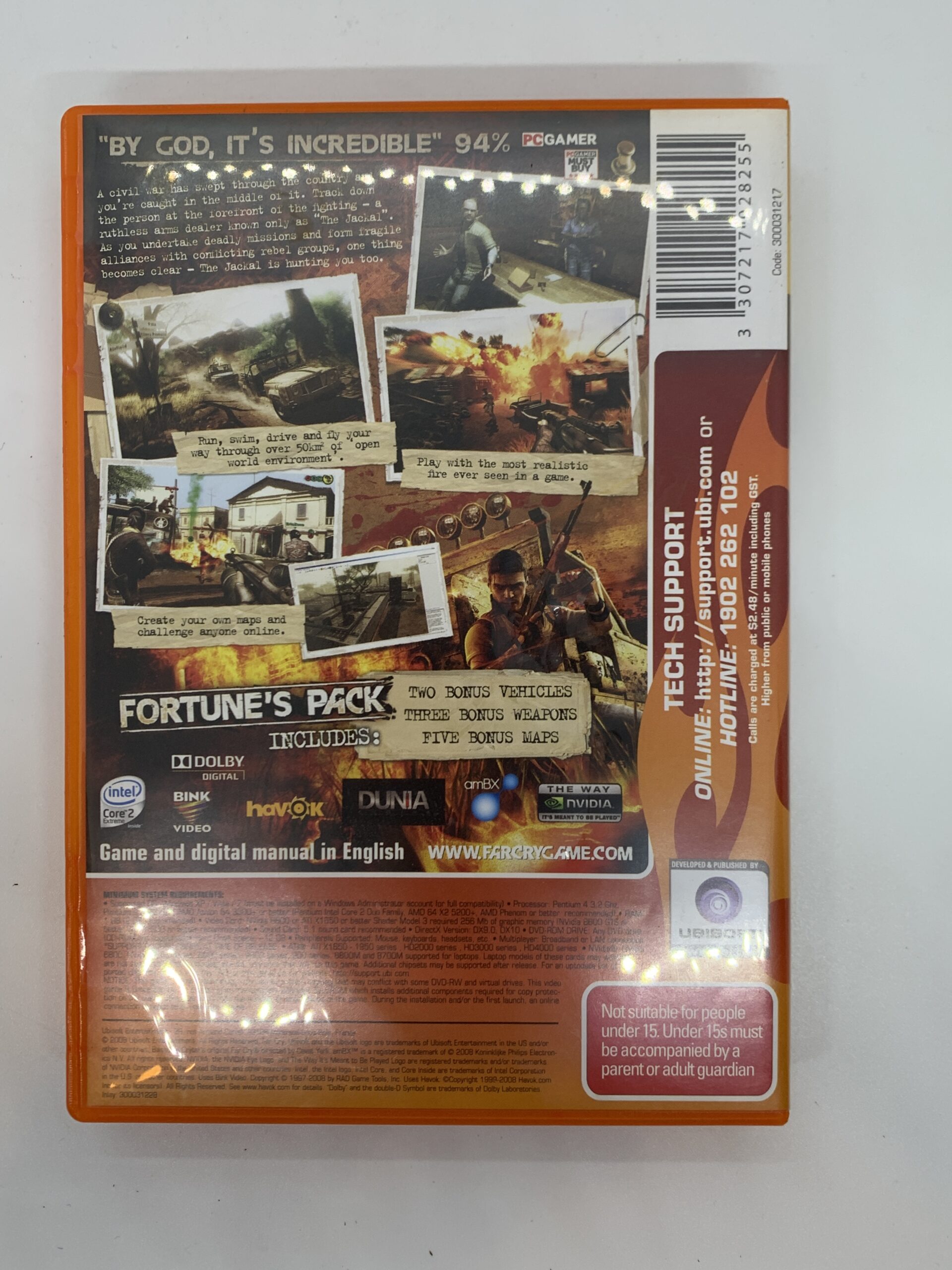 Ubisoft Far Cry 2 - PC Game - Vintage Keepsakes