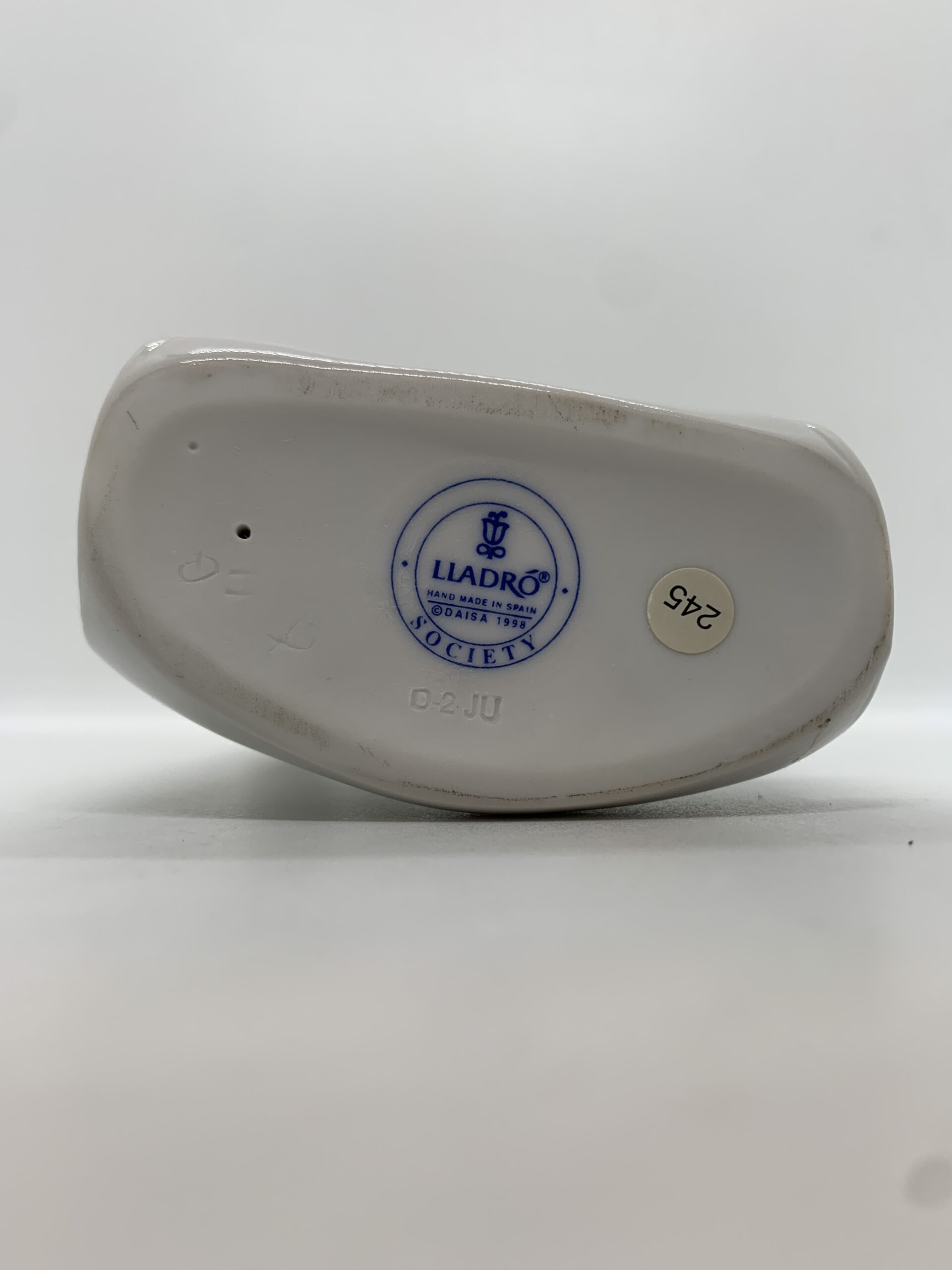 1998 Lladro Collectors Society Plaque with Dove - Vintage Keepsakes