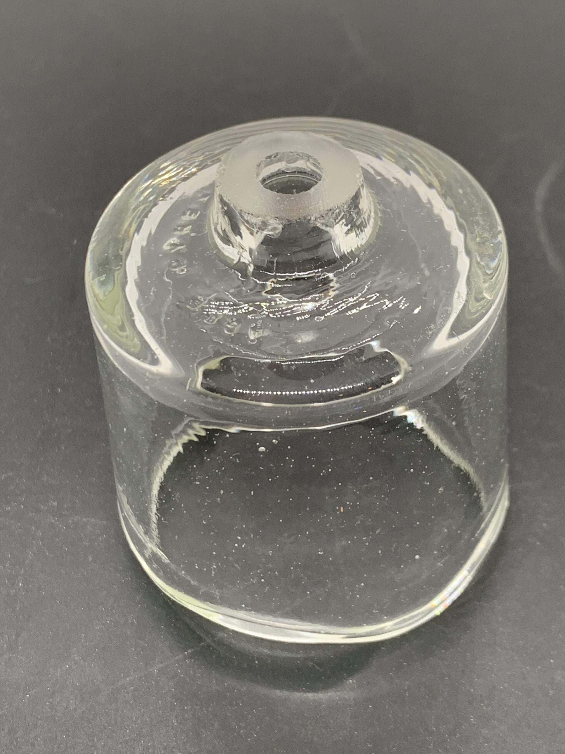 Pyrex Clear Pie Funnel Vent - Vintage Keepsakes