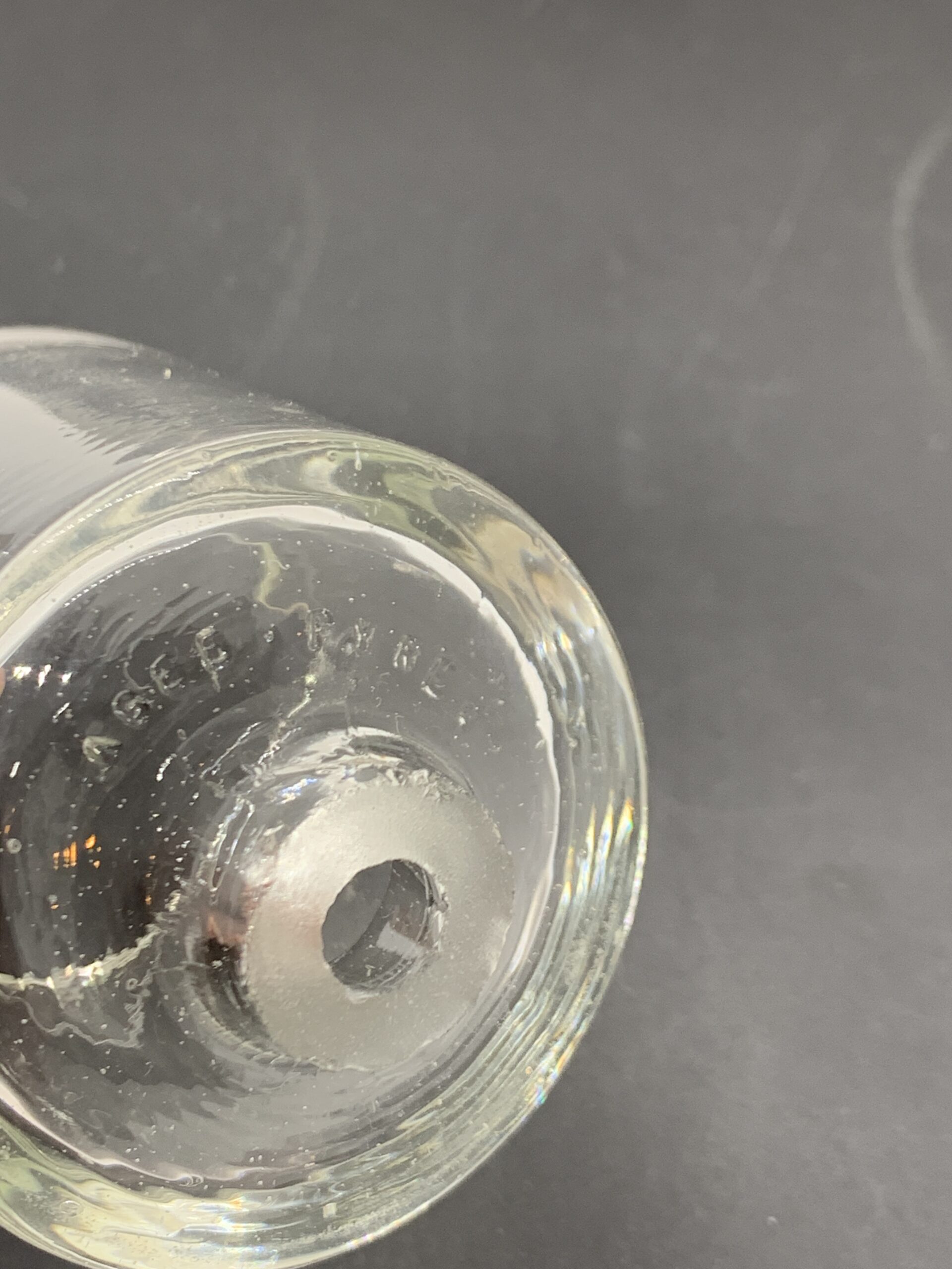 Pyrex Clear Pie Funnel Vent - Vintage Keepsakes