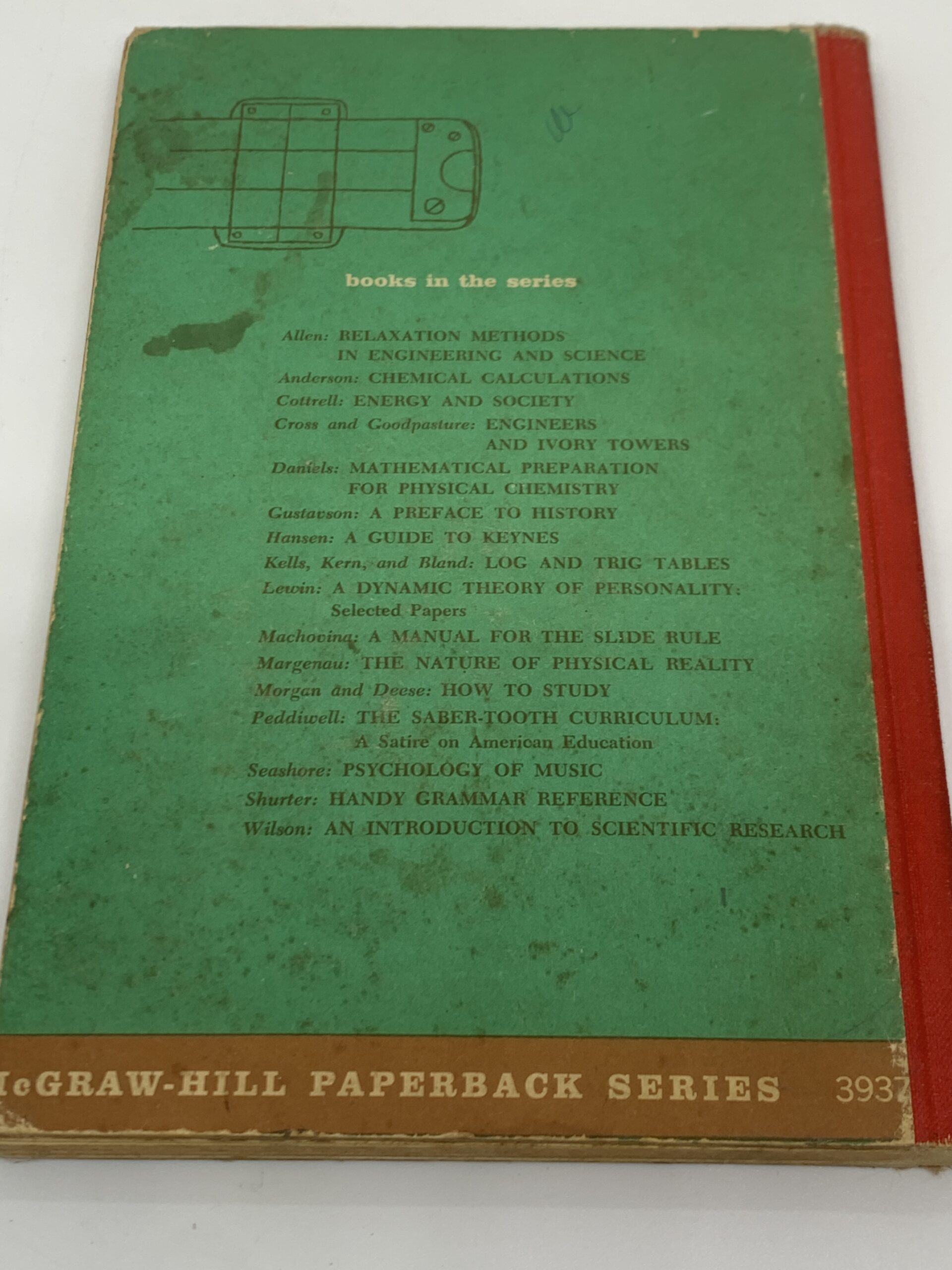 A Manual for the Slide Rule by Paul E Machovina Book - Vintage Keepsakes