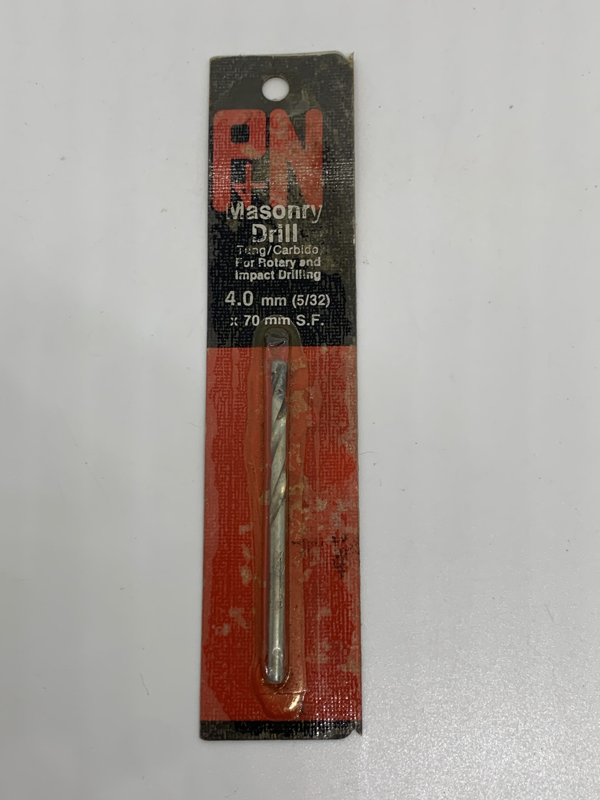 P+N Masonry Drill Bit 4mm - Vintage Keepsakes