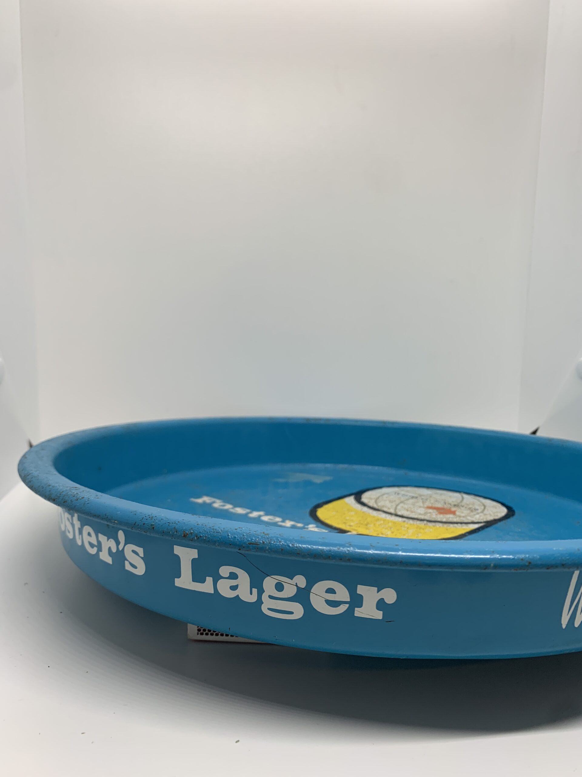 Fosters Lager Bar Tray 34cm (pitting on tray surface) - Vintage Keepsakes