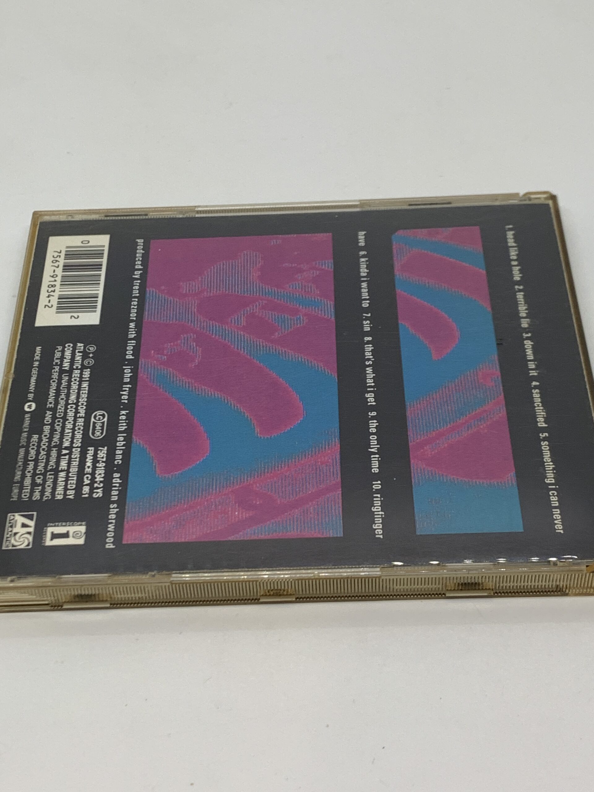 Nine Inch Nails Pretty Hate Machine - CD - Vintage Keepsakes