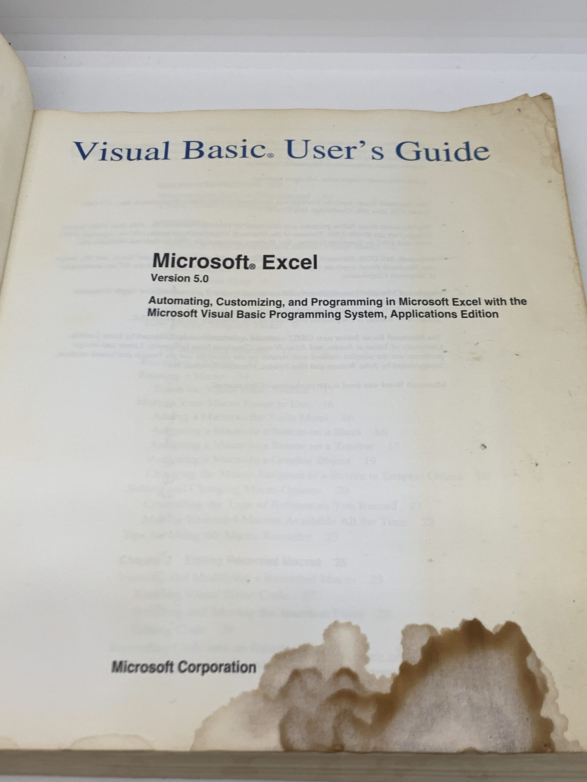 Microsoft Excel Book and MSDOS 6.22 Diskettes - Vintage Keepsakes
