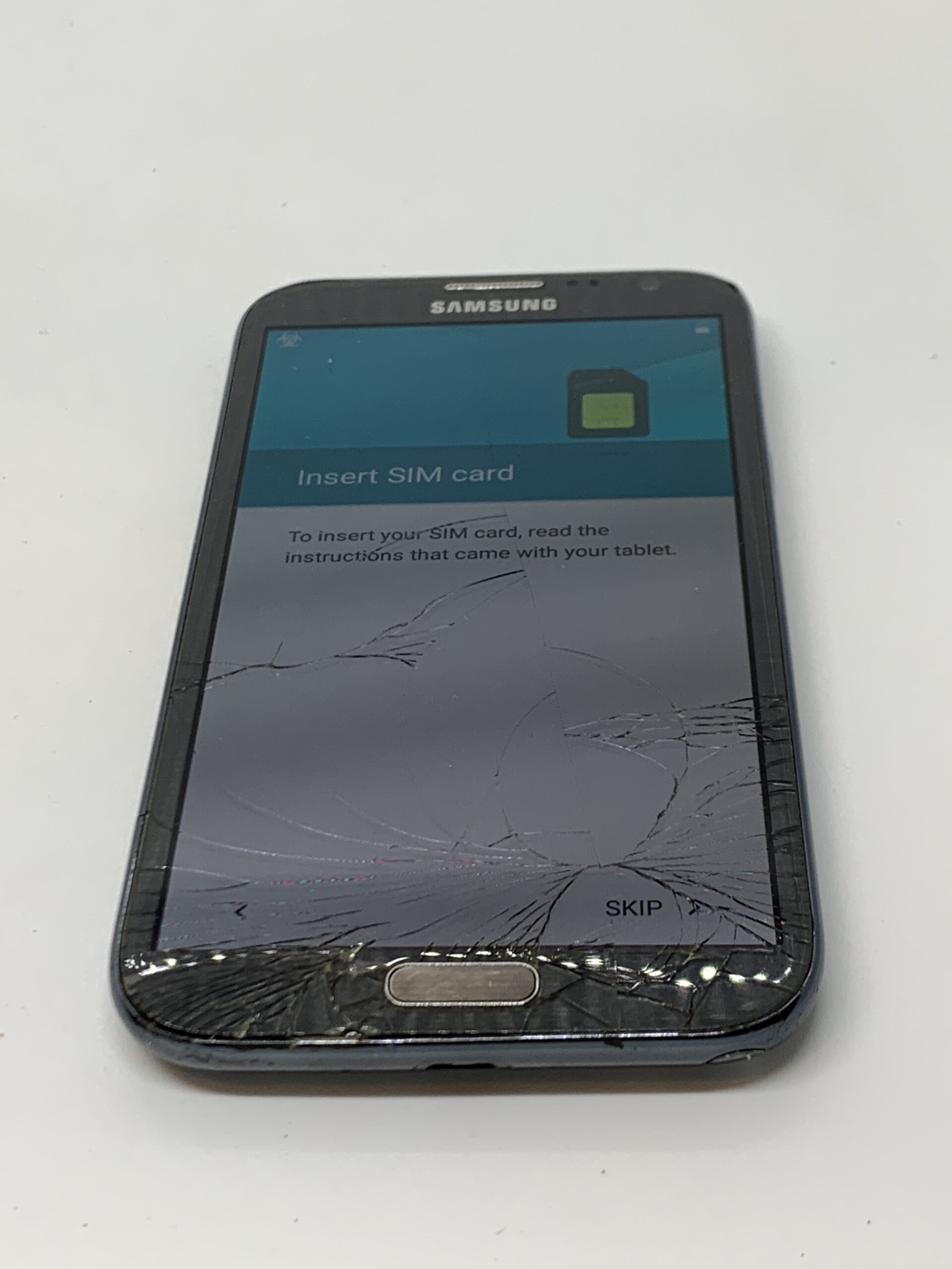 Samsung Note II Phone - screen cracked - Vintage Keepsakes