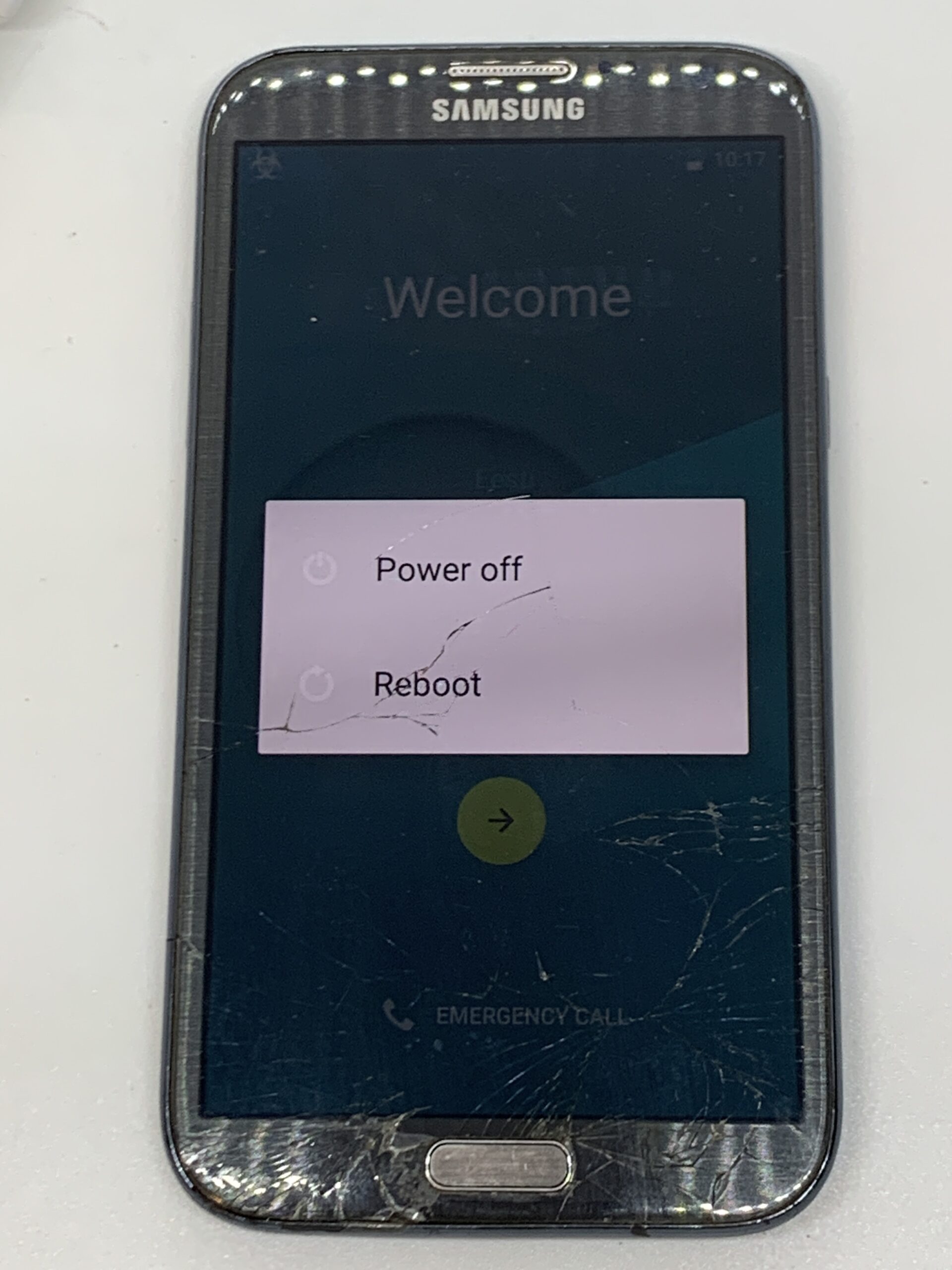 Samsung Note II Phone - screen cracked - Vintage Keepsakes